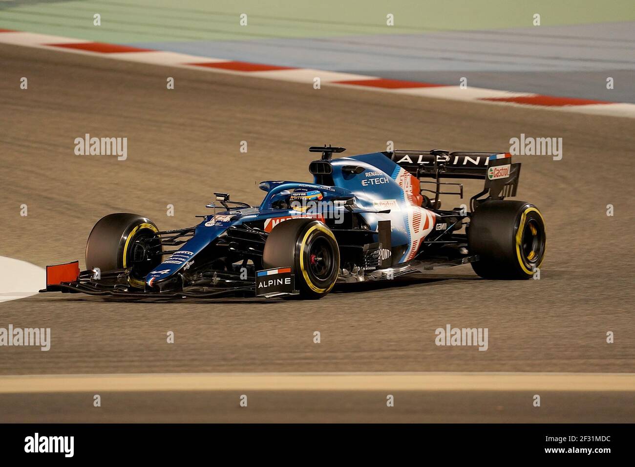 Sakhir, Bahrain. 14th Mar, 2021. Formula 1, pre-season testing, Day 3 ...