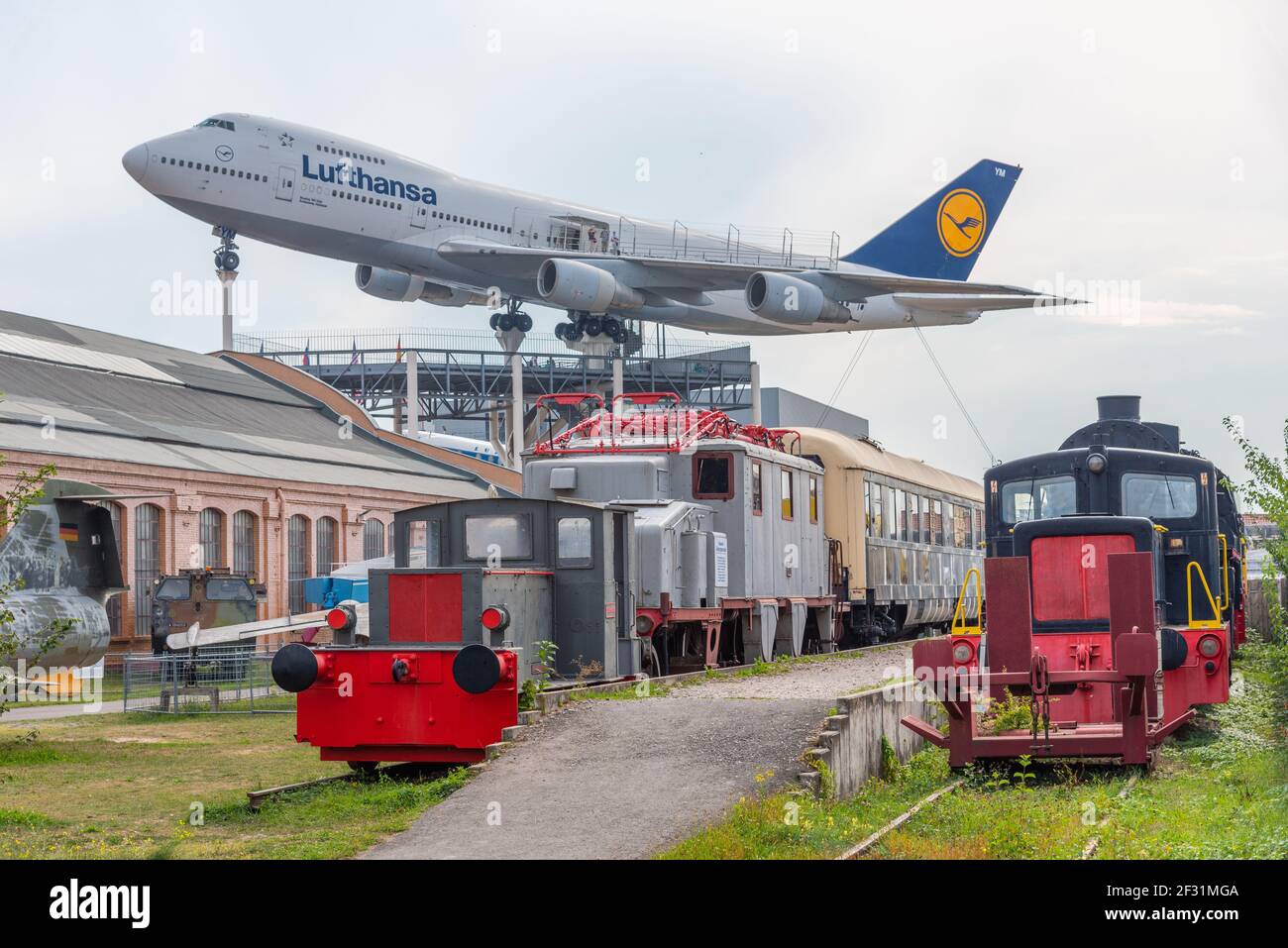 Speyer, Germany, September 16, 2020: Boeing 747 Jumbo Jet displayed at ...