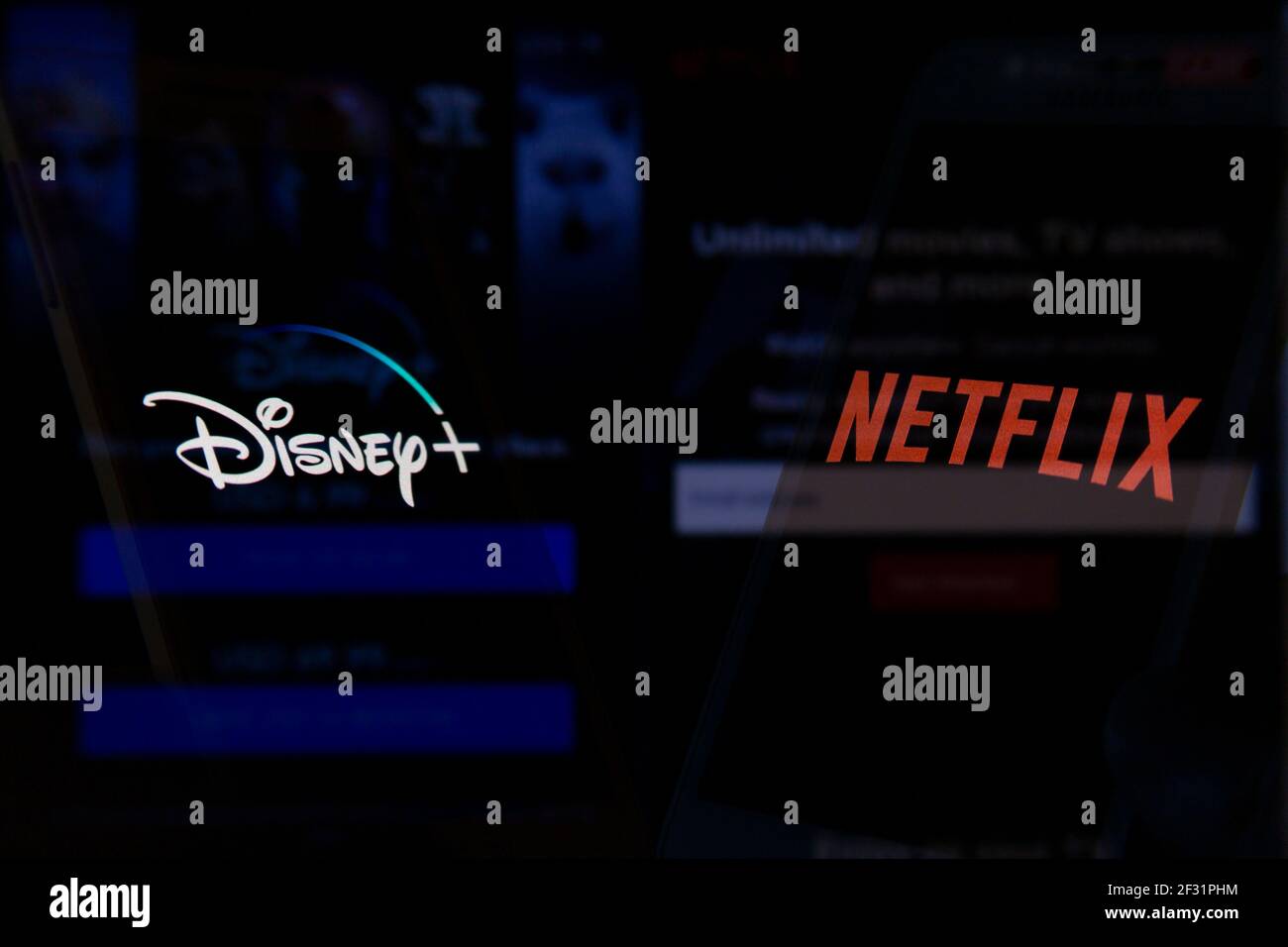 Disney Plus Netflix Logo High Resolution Stock Photography and Images ...