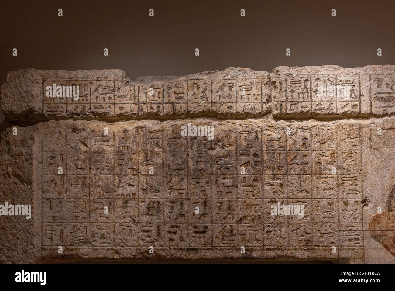 Tubingen, Germany, September 19, 2020: Egyptian art at the Ethnographic ...