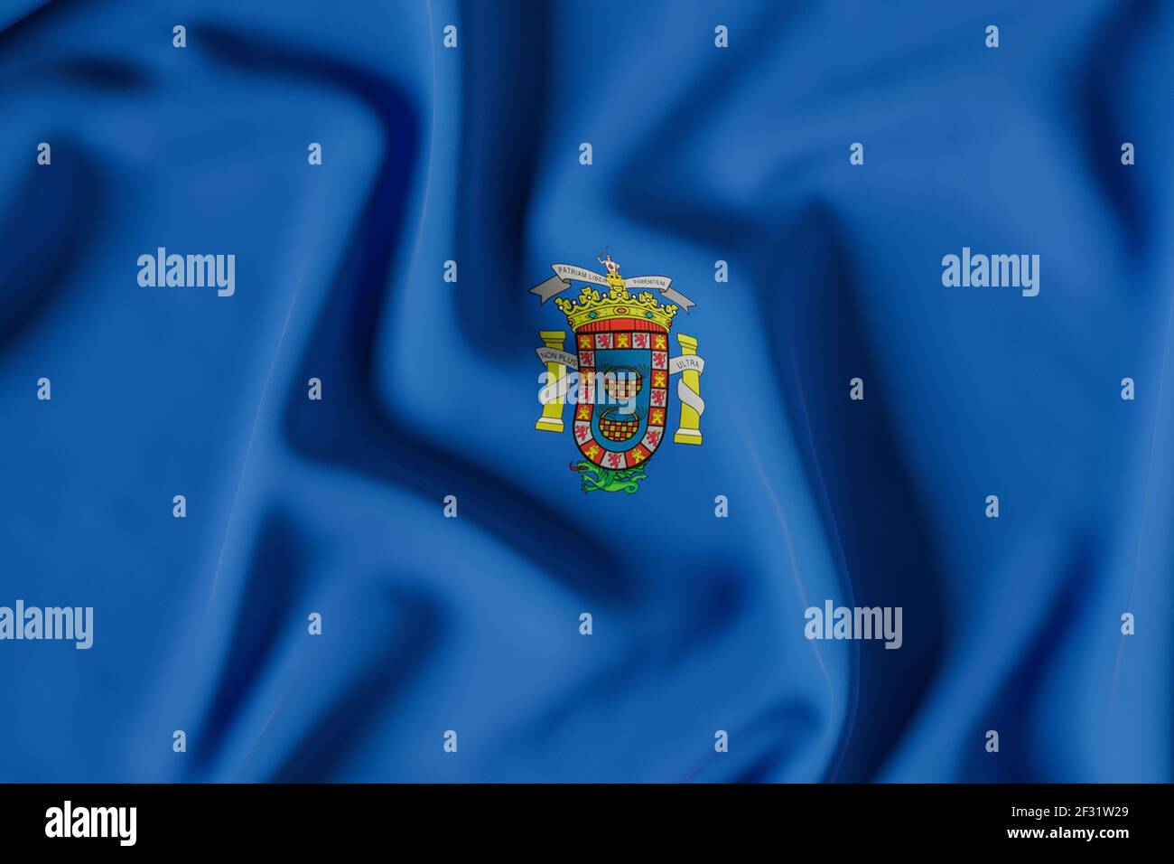 Fabric flag melilla hi-res stock photography and images - Alamy