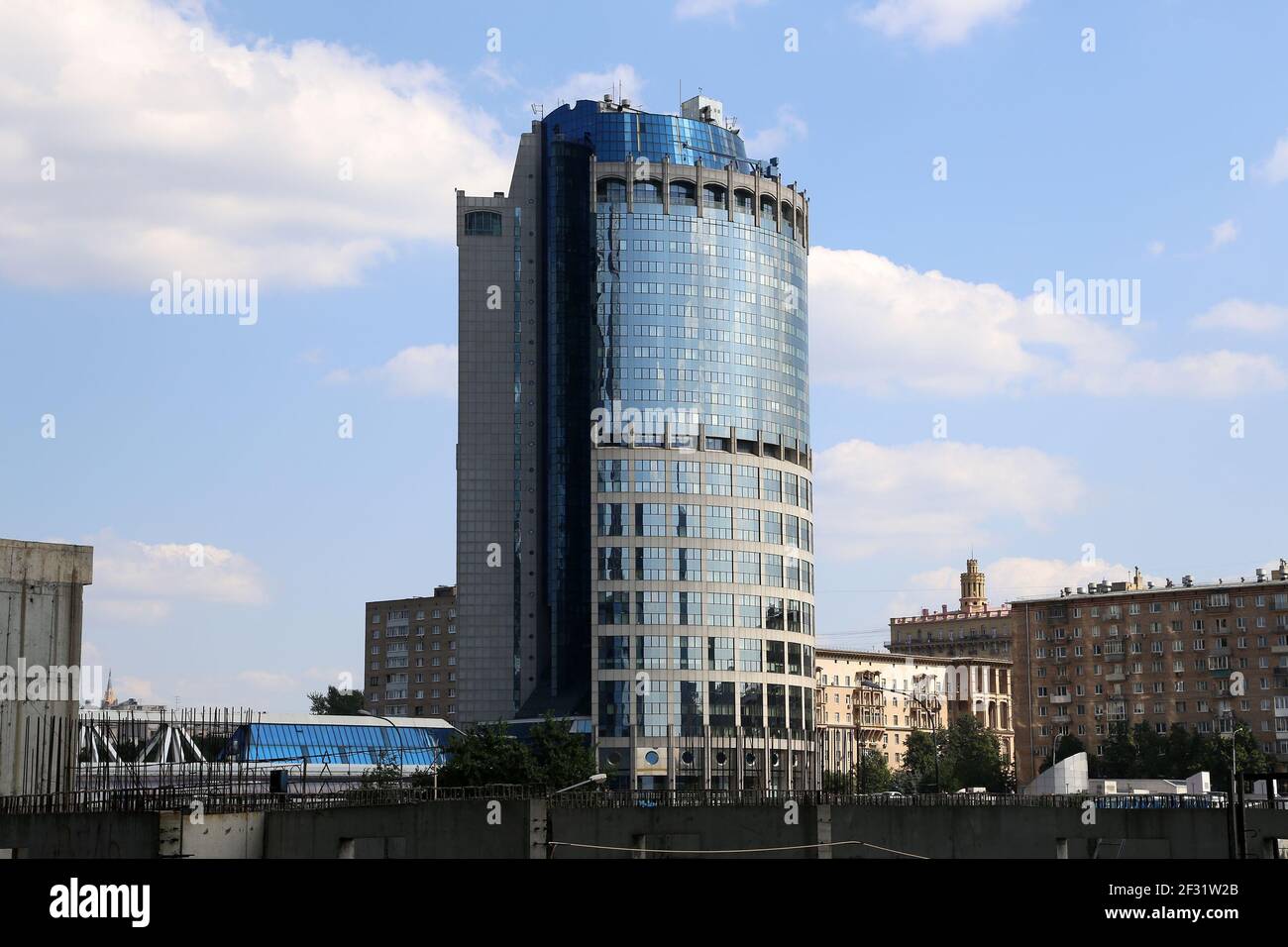 Tower 2000, Moscow International Business Centre (Moscow-City). Russia ...