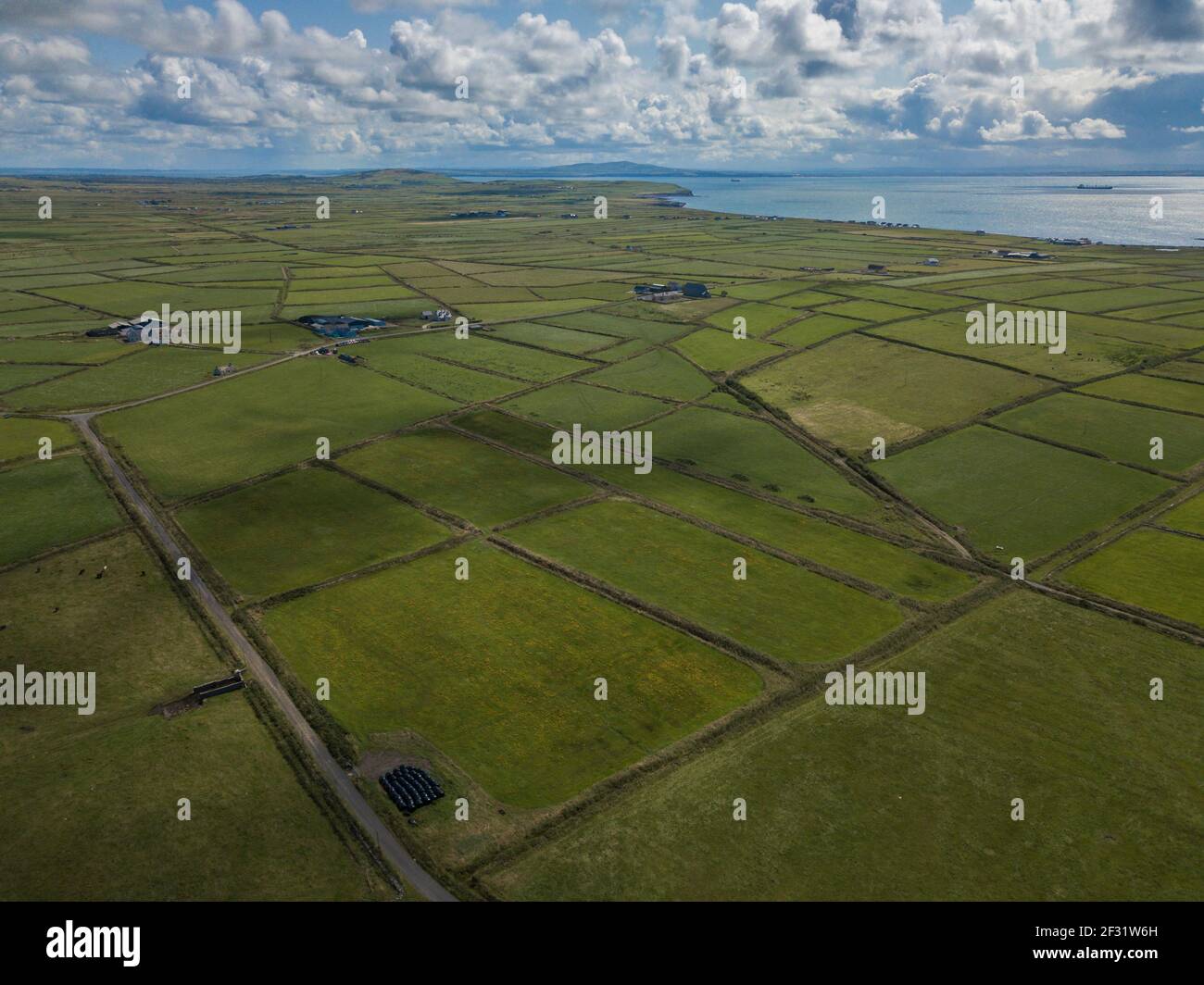 Empty fields from above hi-res stock photography and images - Alamy