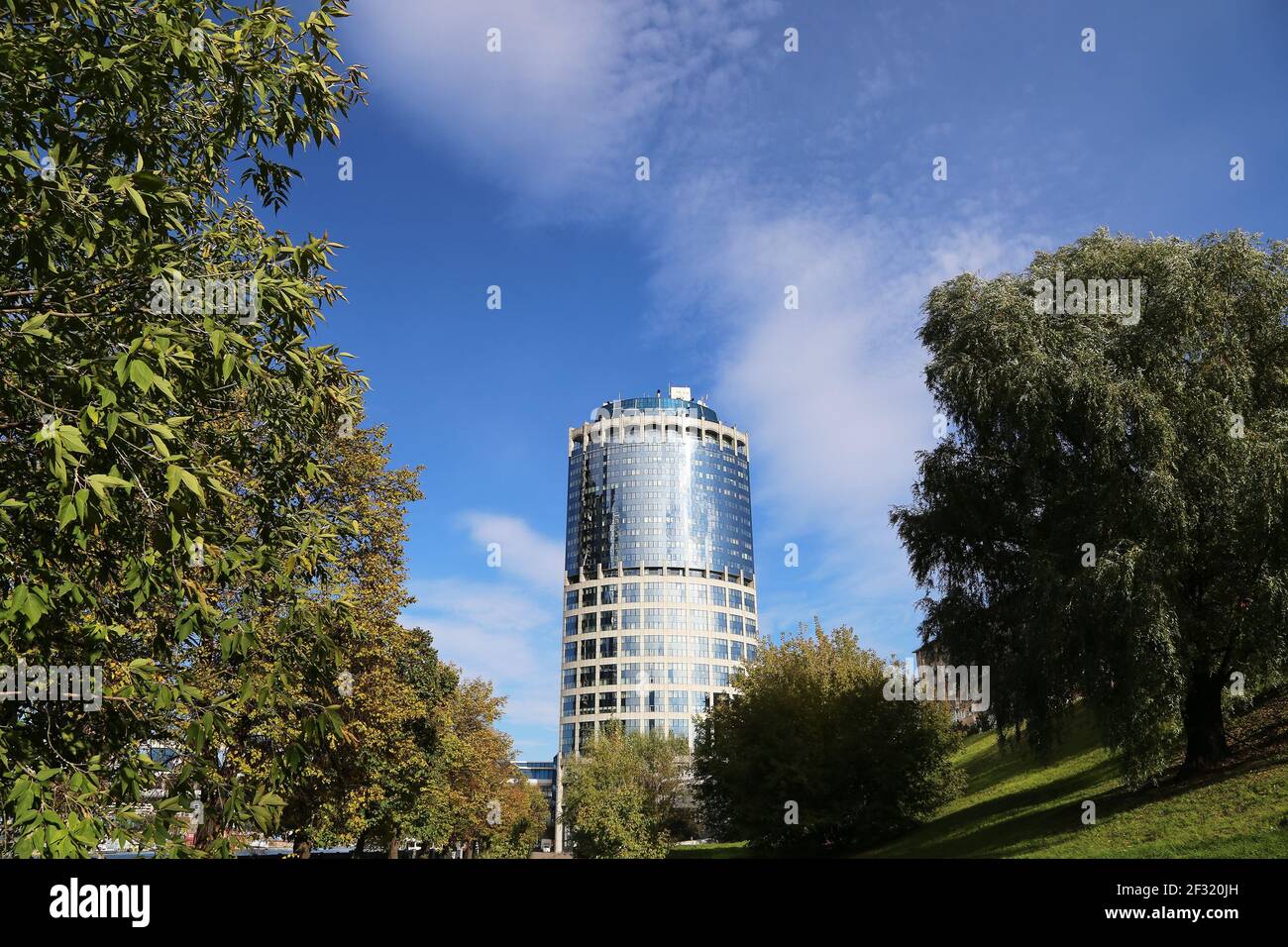 Tower 2000, Moscow International Business Centre (Moscow-City). Russia ...