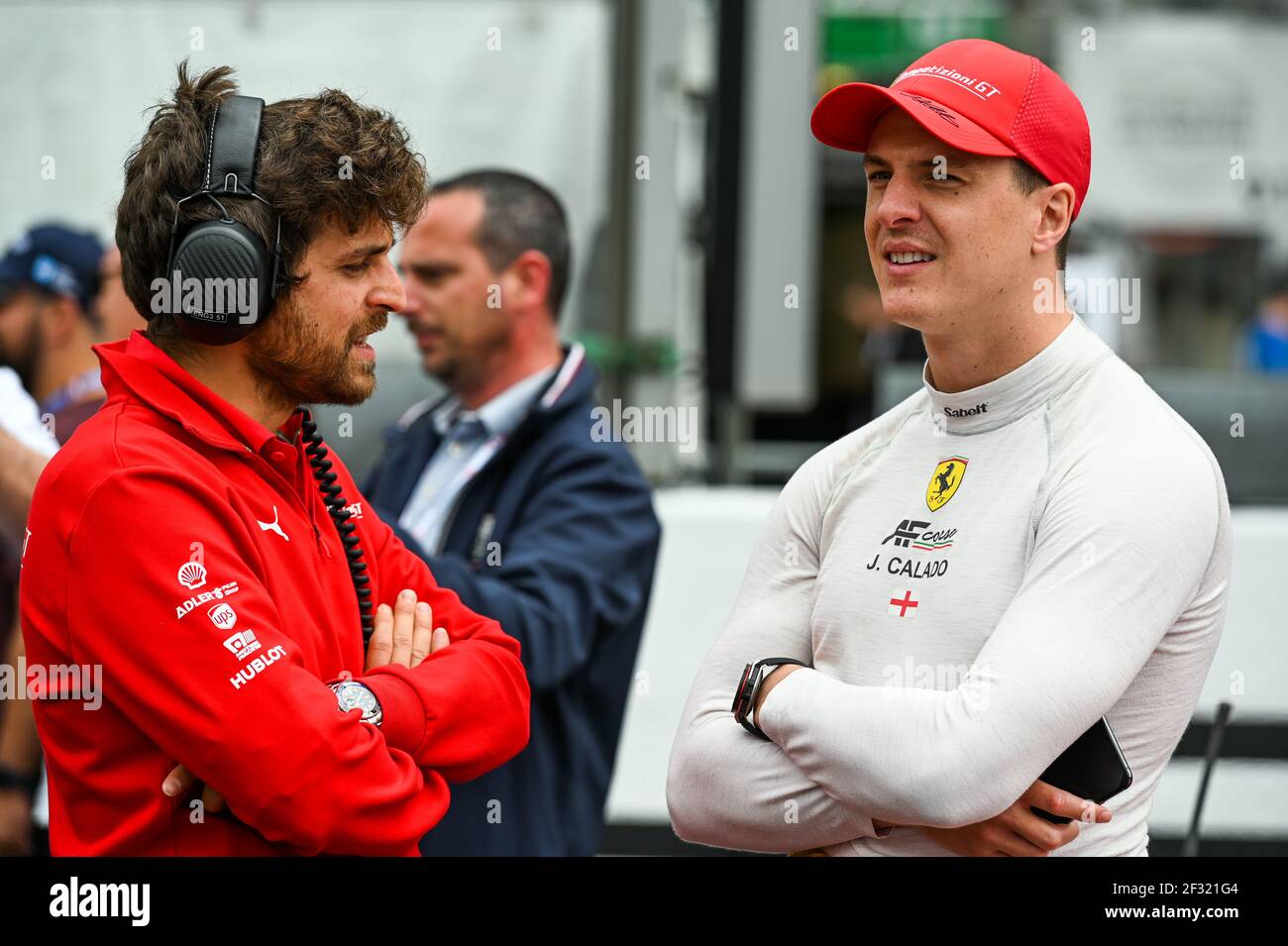 CALADO James (gbr), Ferrari 488 GTE EVO team AF Corse, portrait during ...