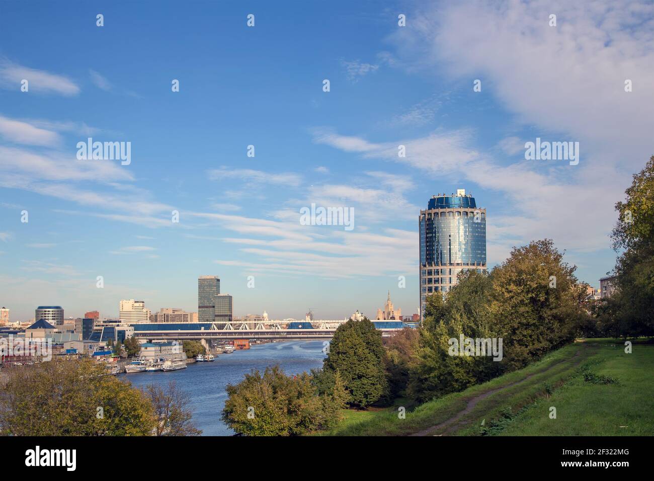 Tower 2000, Moscow International Business Centre (Moscow-City). Russia ...