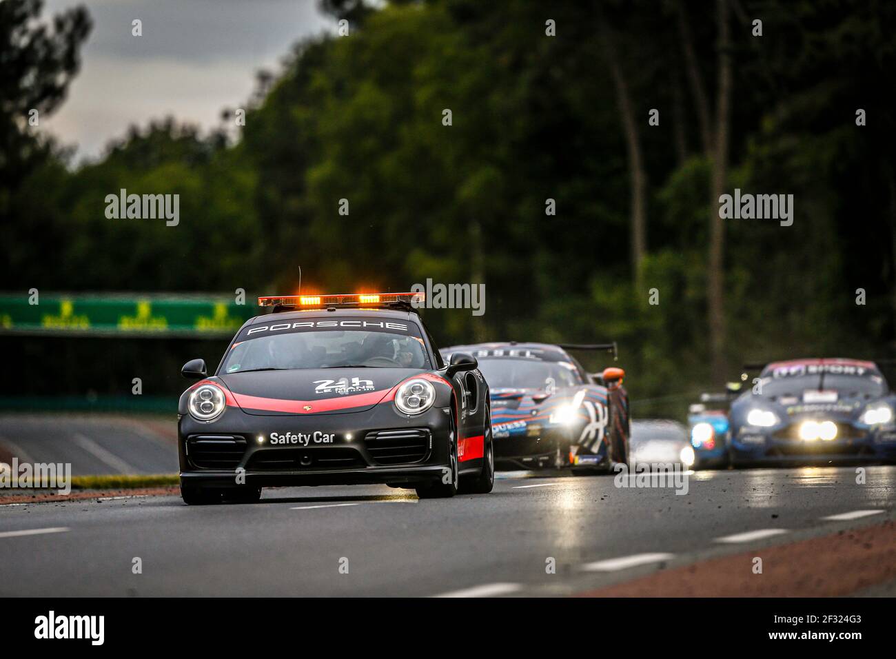 safety car during the 2019 Le Mans 24 hours race, from June 15 to 16 at ...