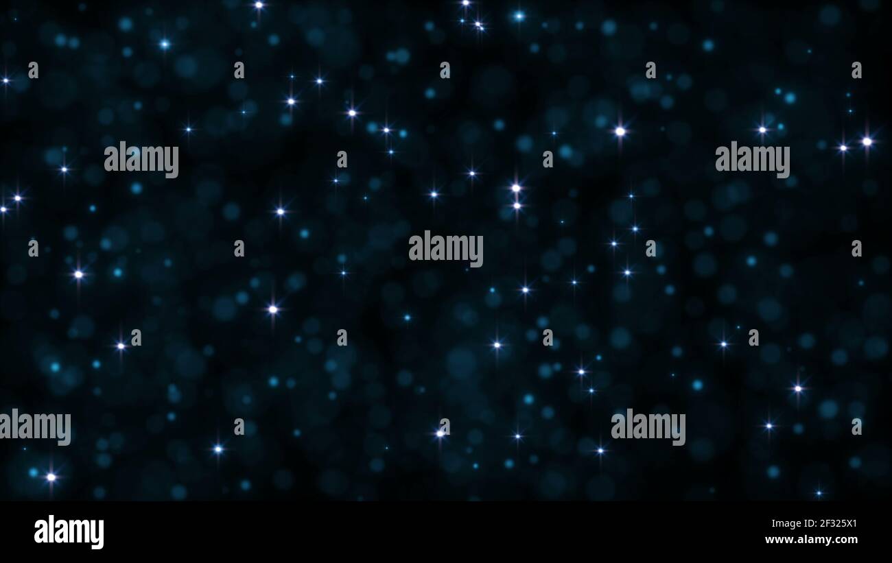 Stars dust Starry sky Abstract particle backdrop Motion design Festive ...