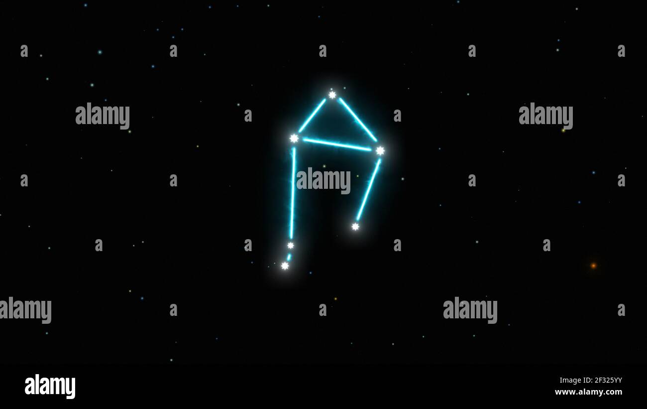 Constellations Libra Fantasy blue night sky infinity Universe space ...