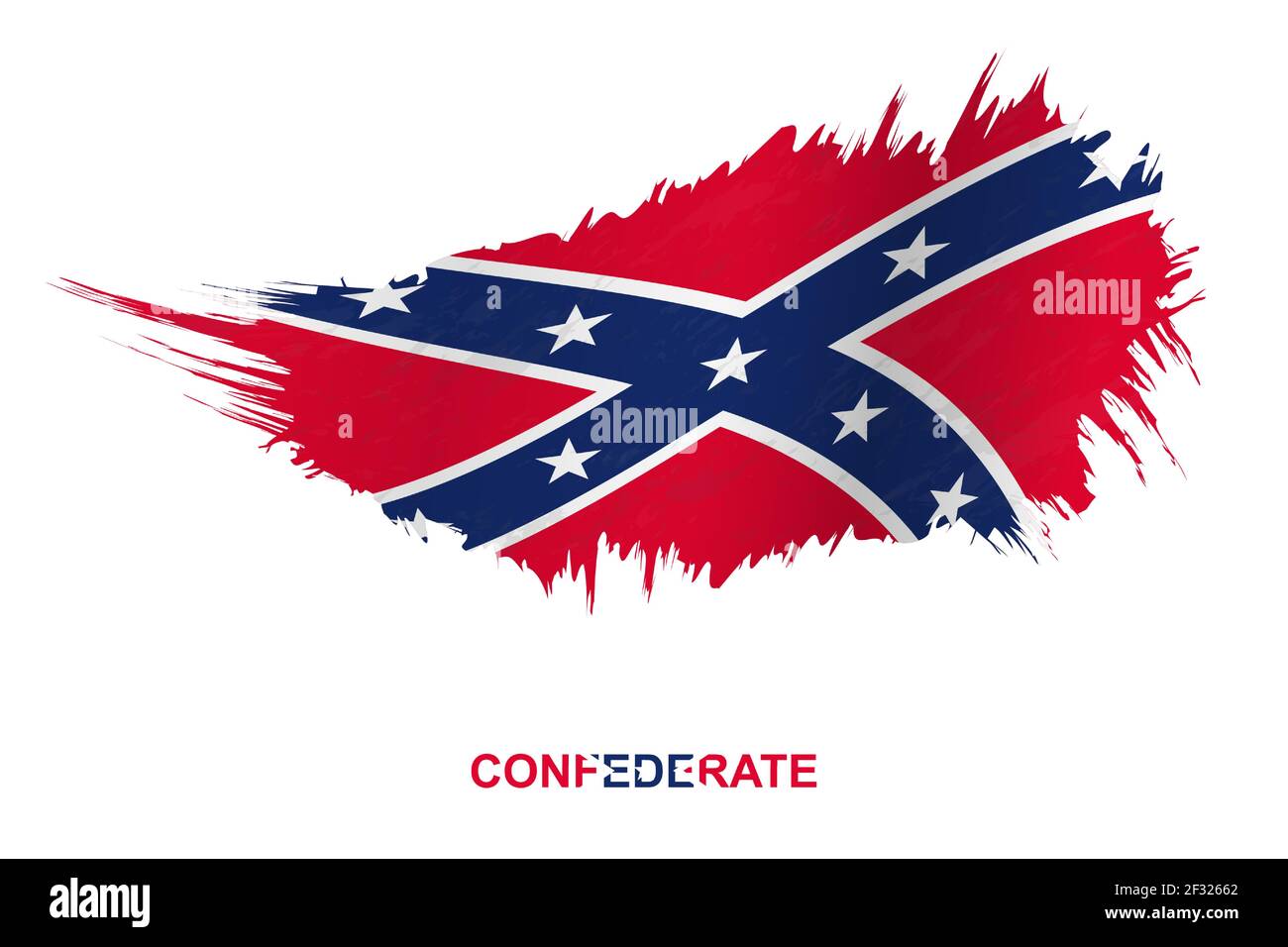 Rebel Flag Eps Clipart