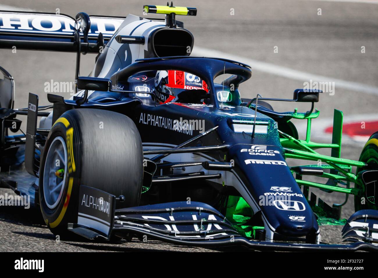 10 GASLY Pierre (fra), Scuderia AlphaTauri Honda AT02, action during ...