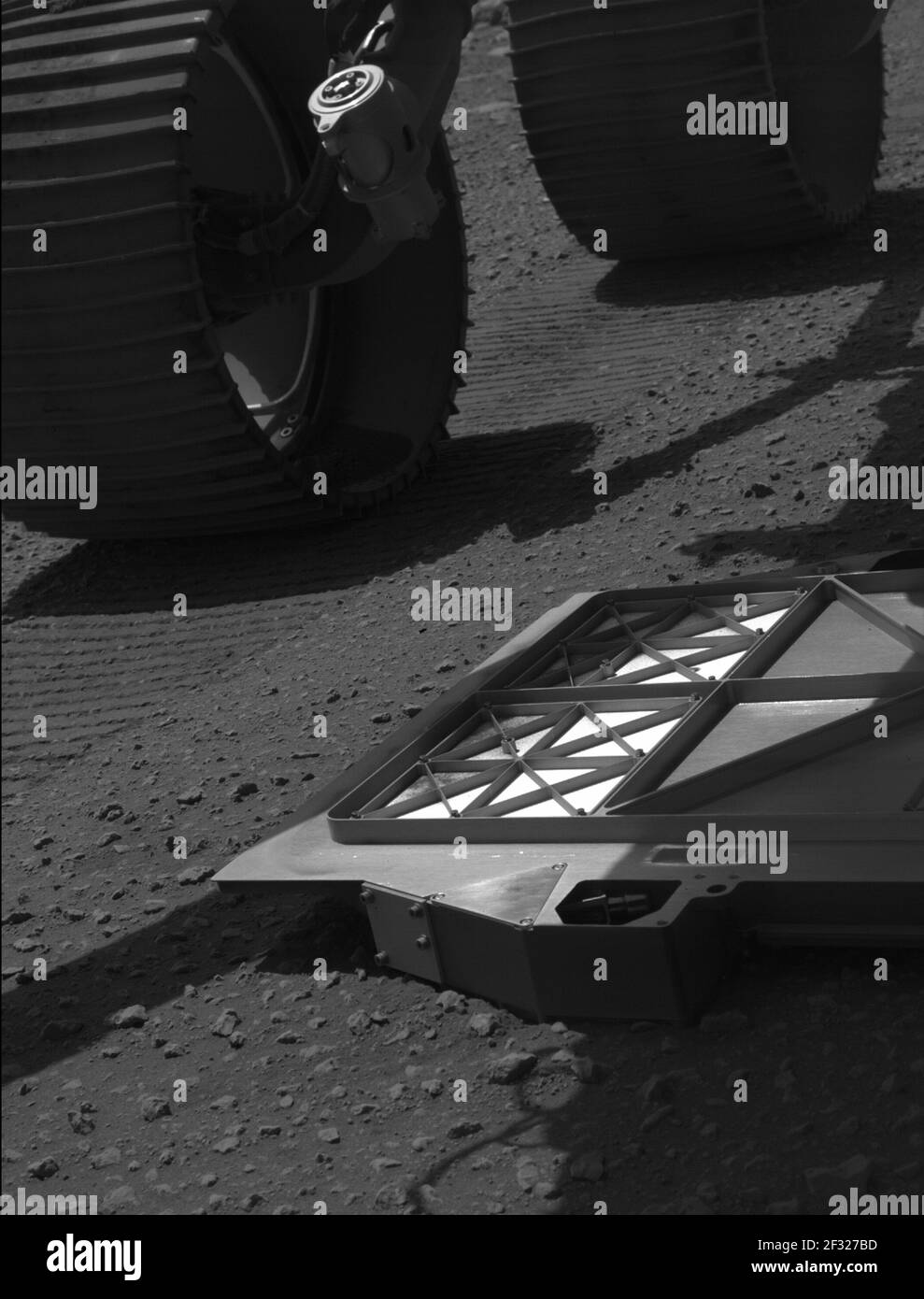 Mars Rover Wheel Morse Code