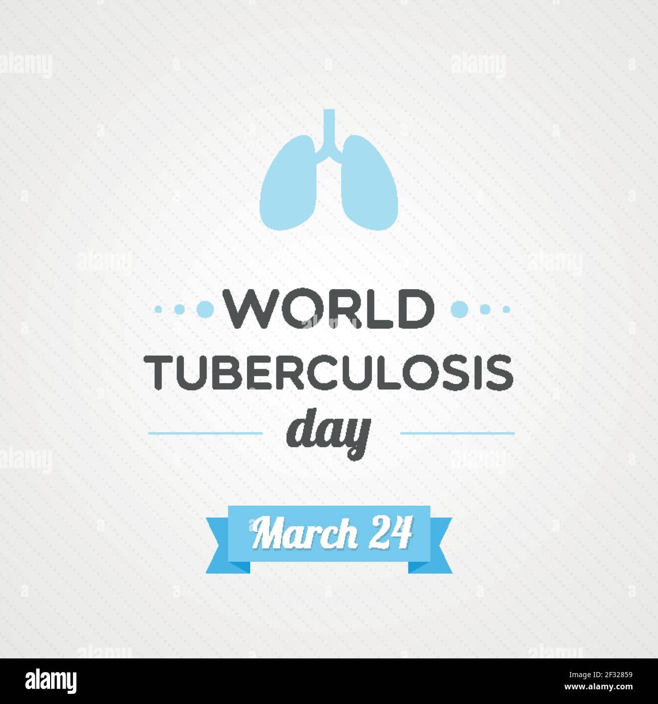 World Tuberculosis Day. March 24. Vector illustration, flat design ...