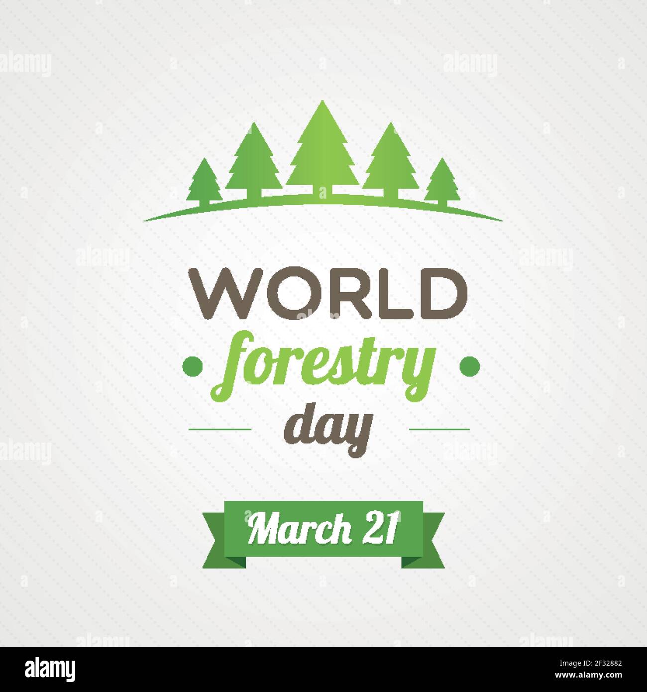 World Forestry Day. March 21. Vector illustration, flat design Stock ...
