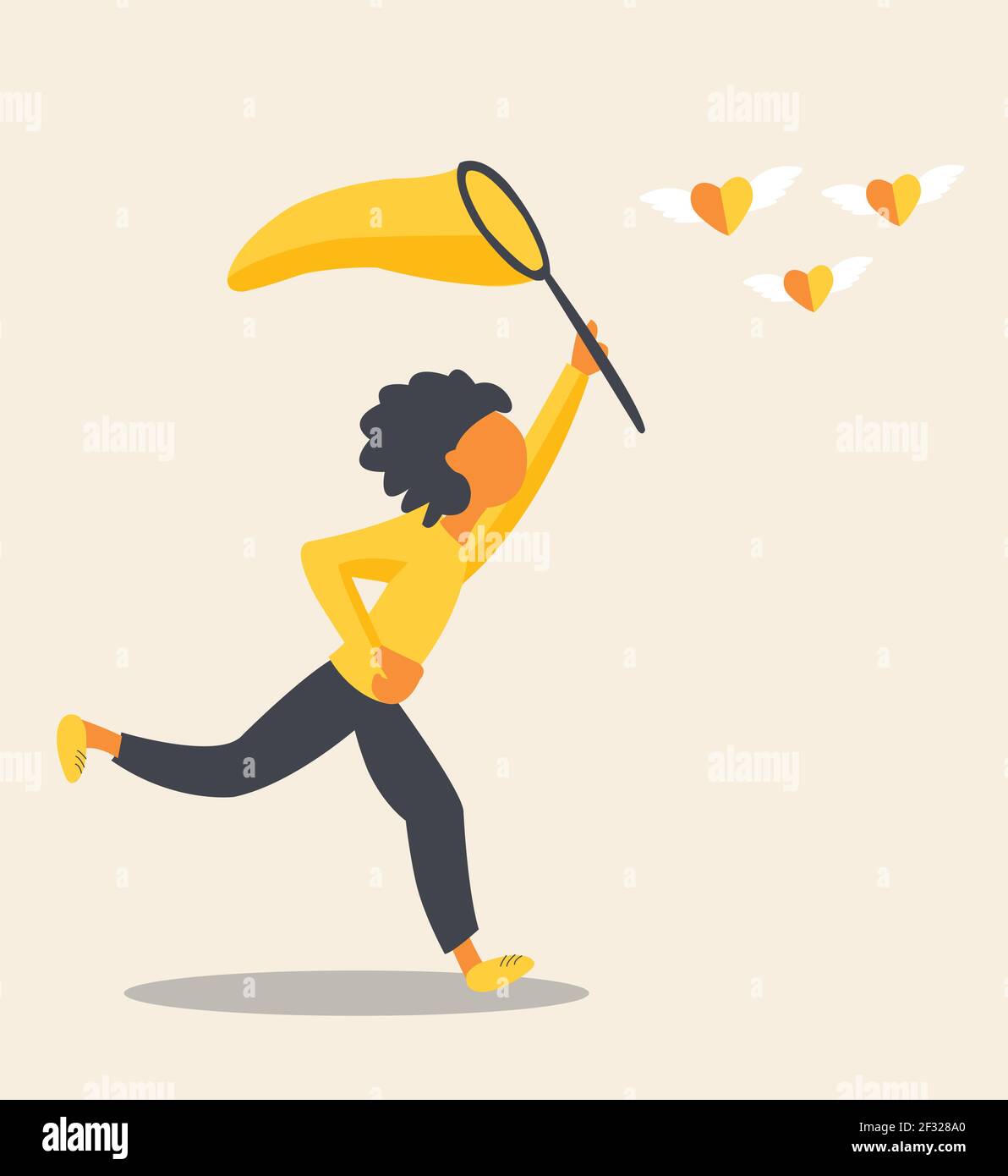 Lover trying Stock Vector Images - Alamy