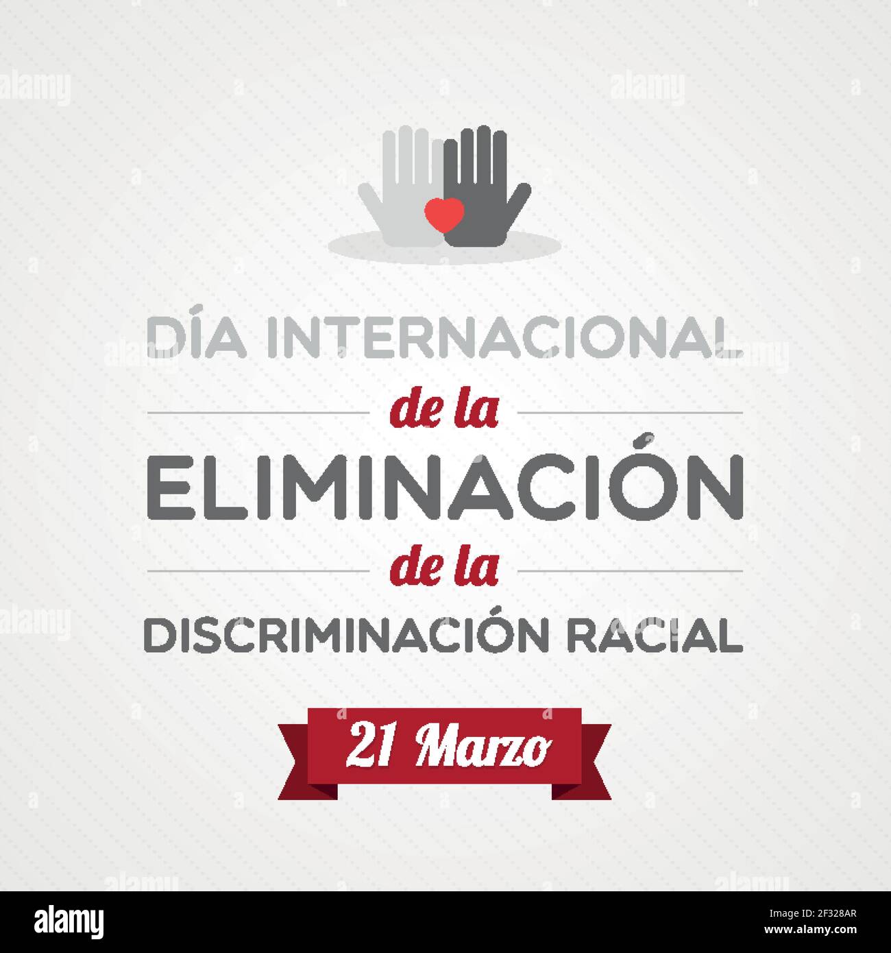 International Day for the Elimination of Racial Discrimination. Spanish ...