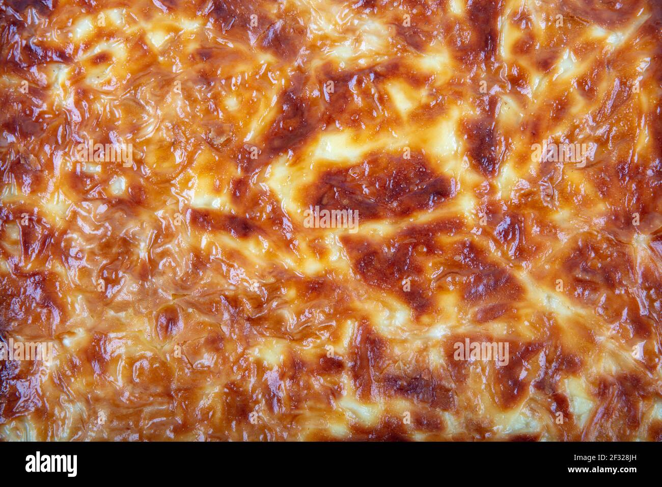 Traditional Turkish pastries: Cheese water borek (Su borreği). There ...