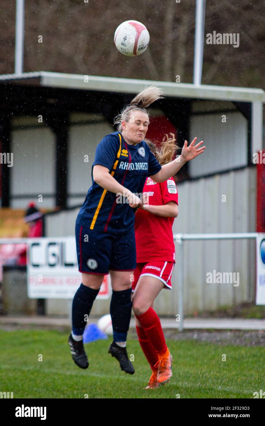 Briton Ferry Llansawel v Cardiff Met at Old Road in the Welsh Premier ...