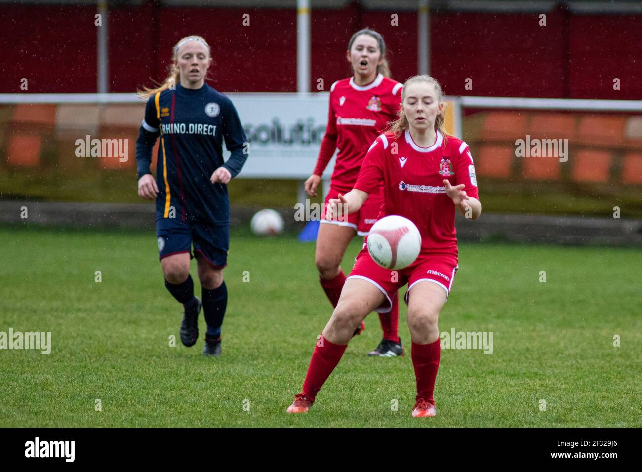 Briton Ferry Llansawel v Cardiff Met at Old Road in the Welsh Premier ...