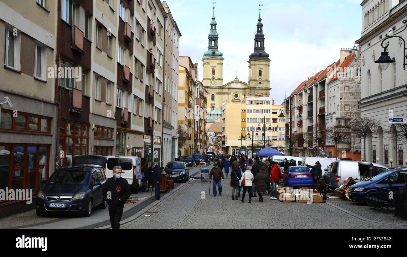 Legnica, deutsch Liegnitz, Polen Stock Photo - Alamy