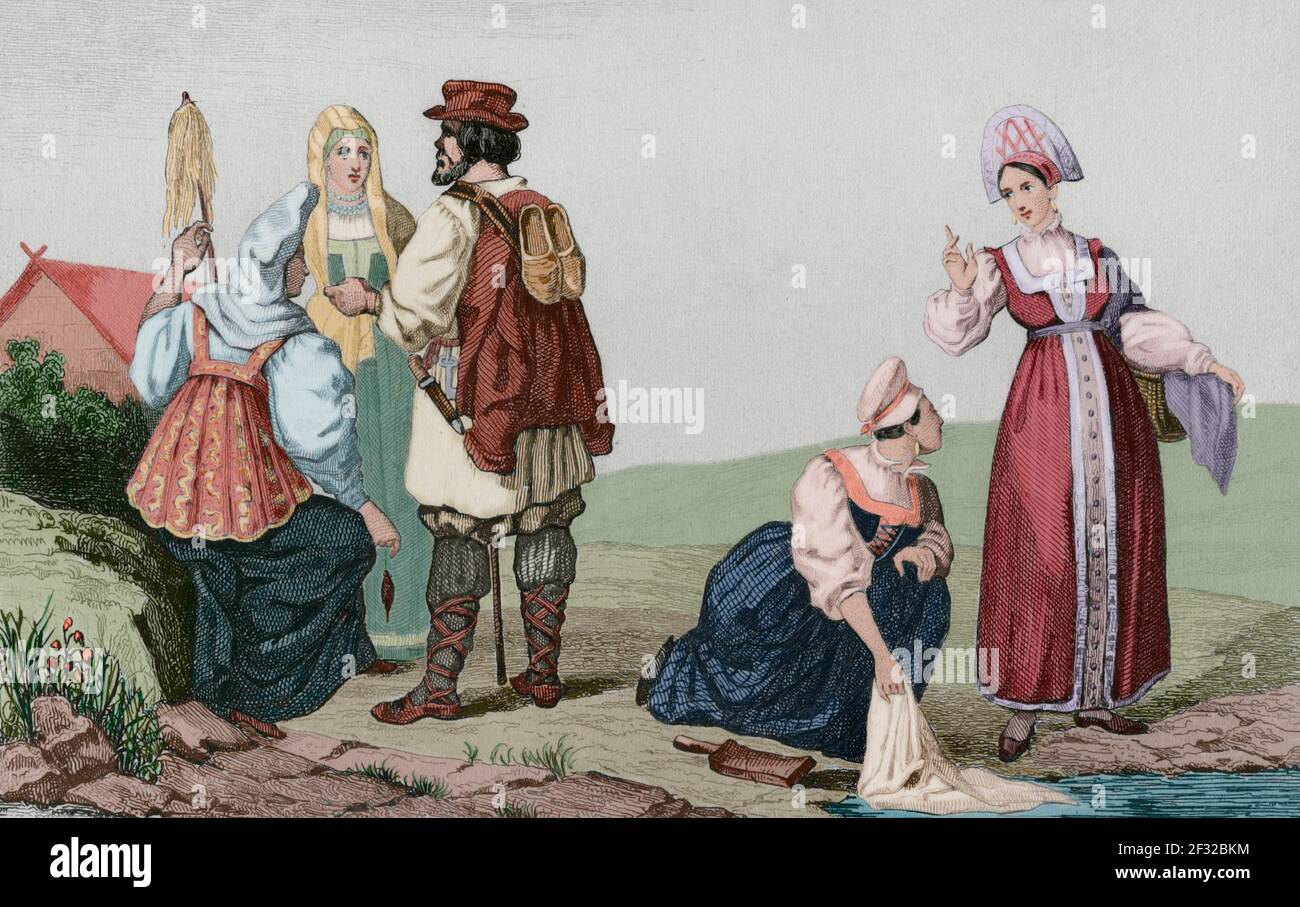 Russian peasants hi-res stock photography and images - Alamy