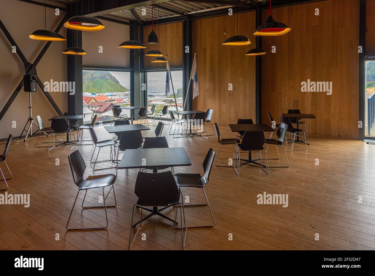 Heimaey, Iceland, August 27, 2020: Eldheimar museum showcasing a house ...