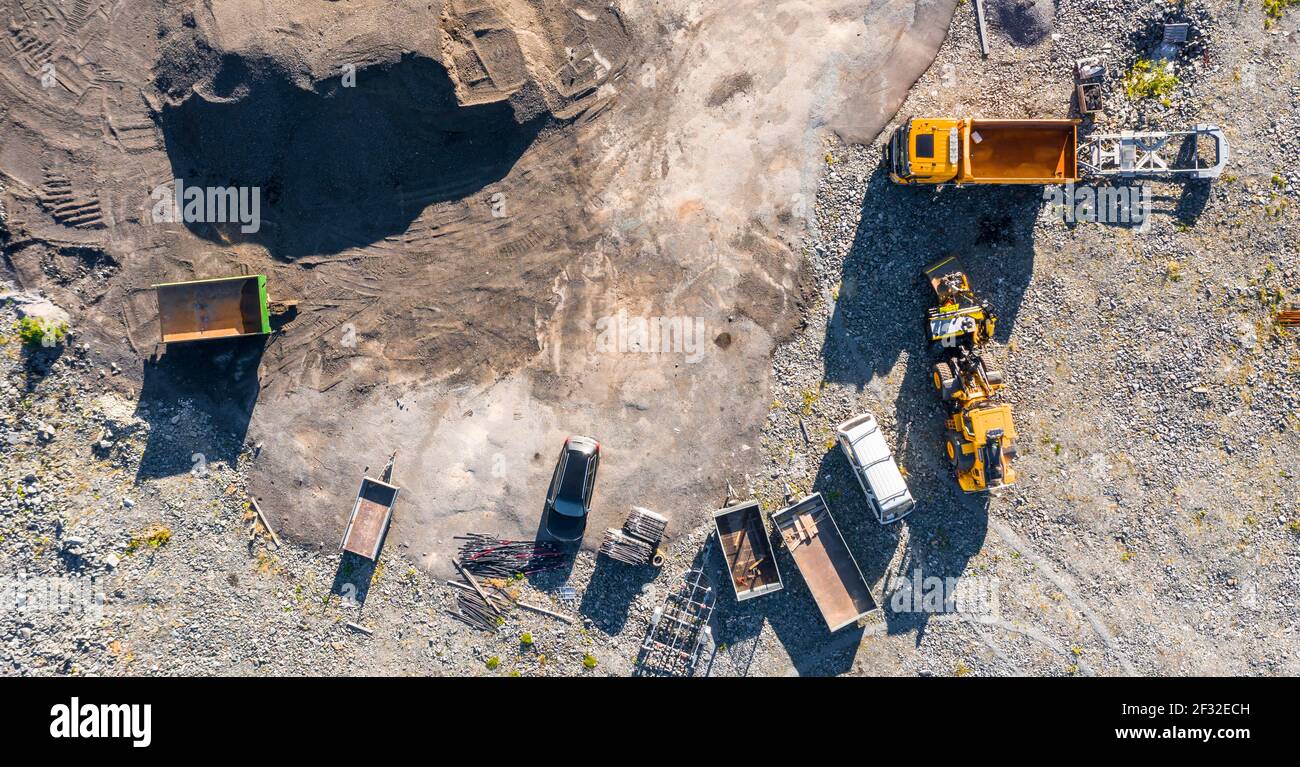 Gravel pit hi-res stock photography and images - Alamy