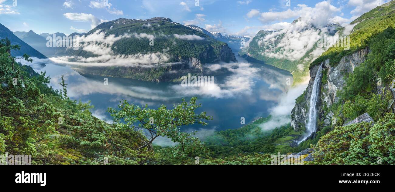 Gjerdefossen viewpoint hi-res stock photography and images - Alamy