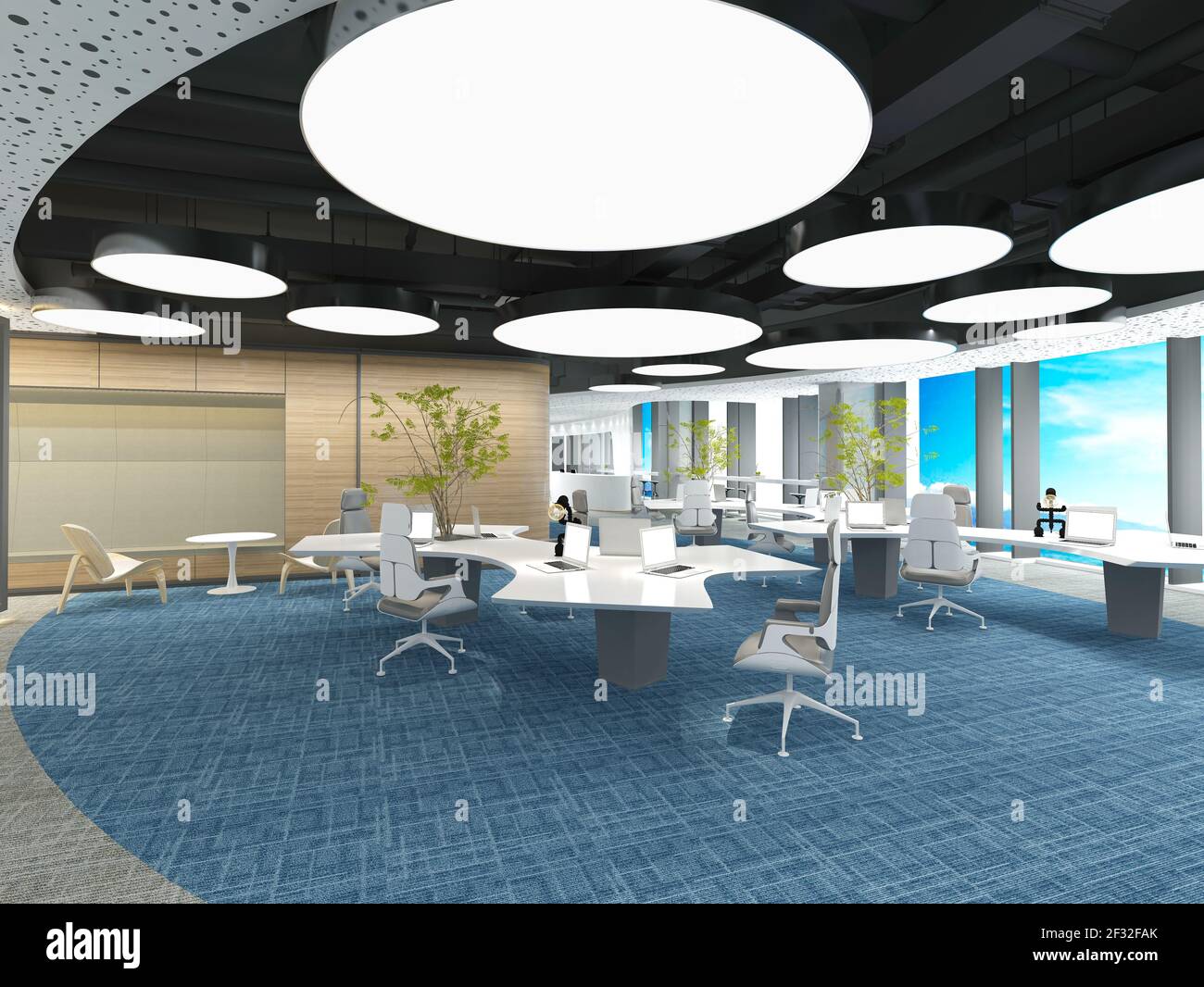 Office wall design hi-res stock photography and images - Alamy