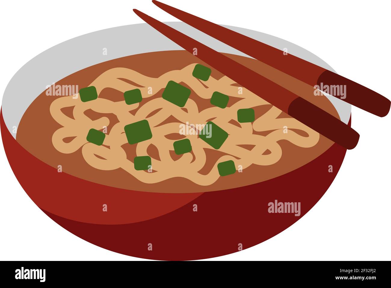 Frozen udon Stock Vector Images - Alamy
