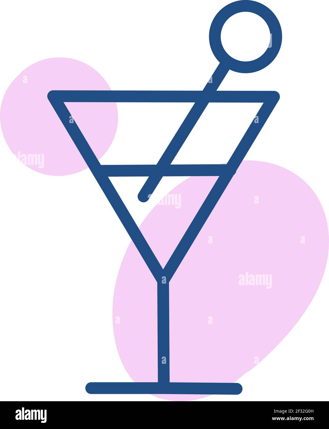 Cosmopolitan cocktail lime Stock Vector Images - Alamy