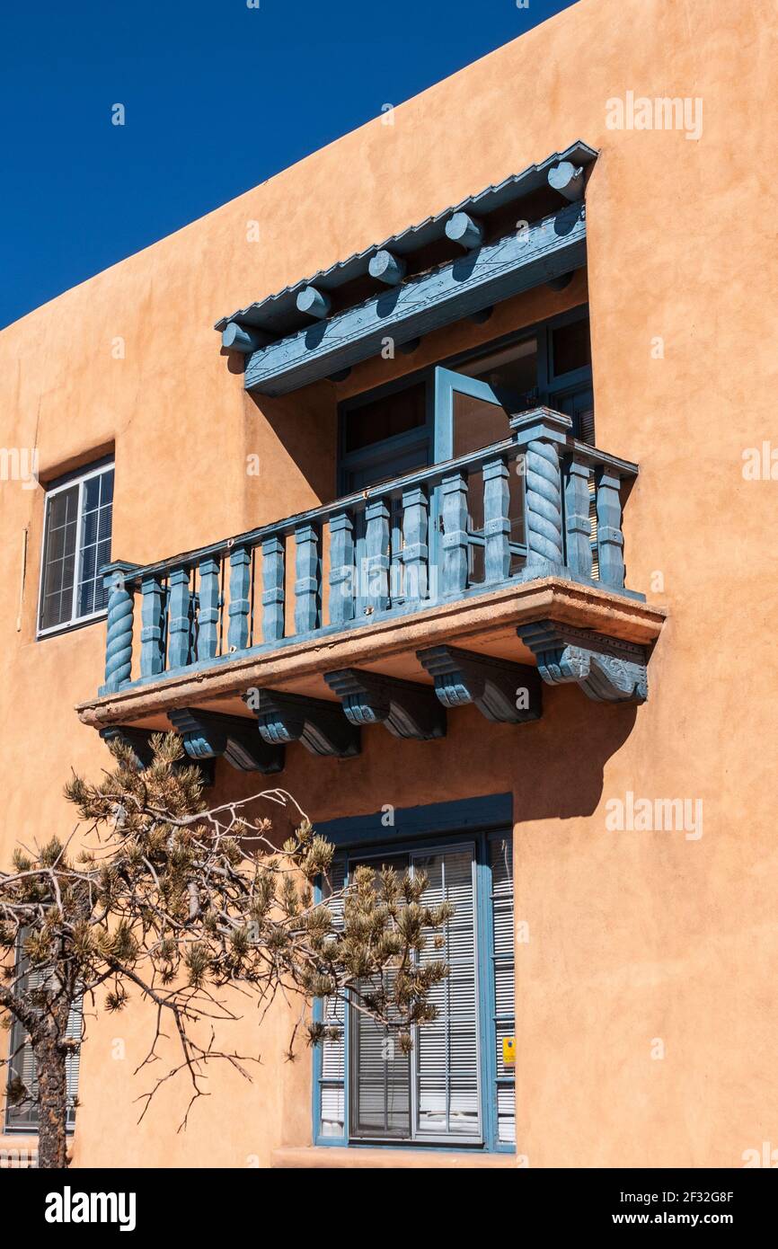 Street scenes in Santa Fe, oldest city and capital of New Mexico. Santa ...