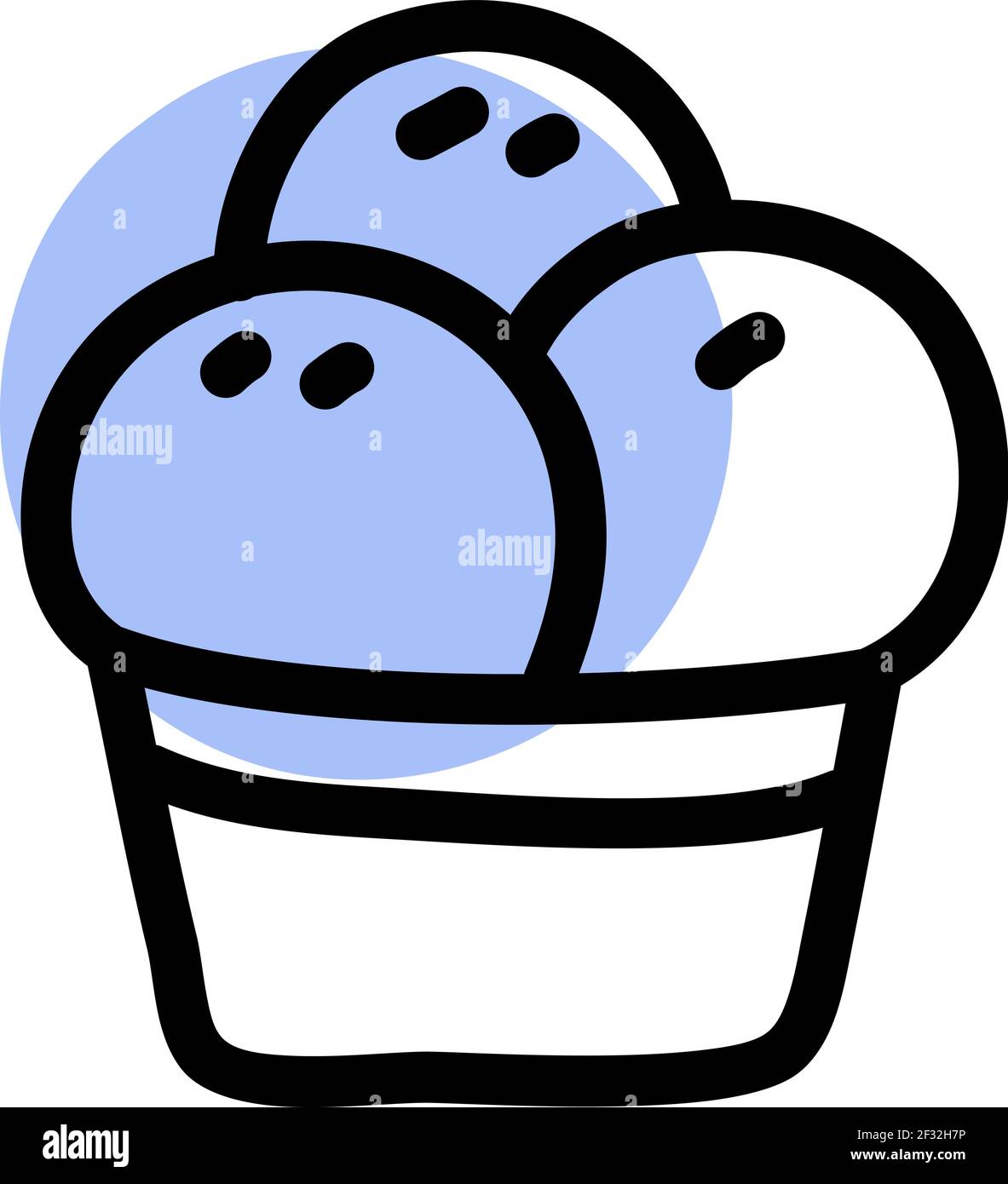 Bowl of creamy ice cream Stock Vector Images - Alamy