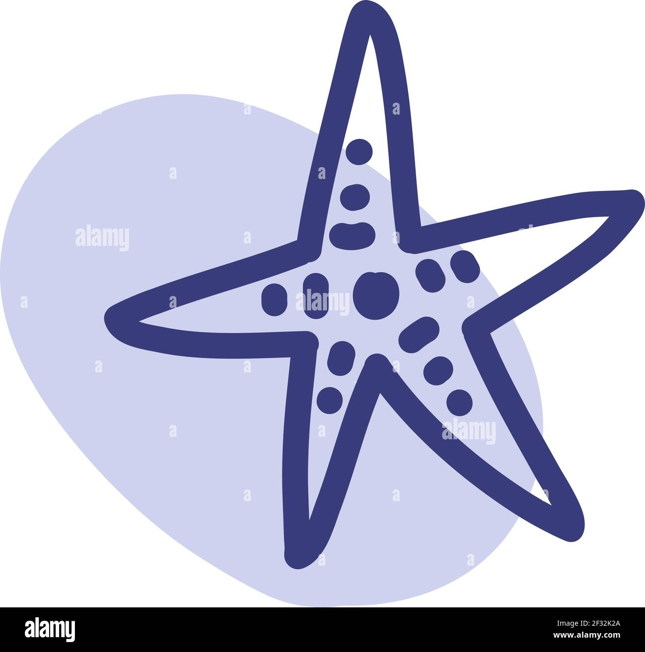 Star fish shape Stock Vector Images - Alamy