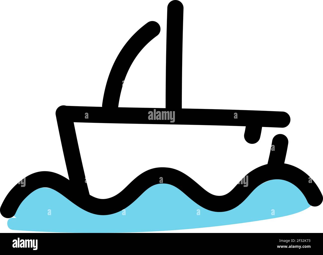 Ship waves marine Cut Out Stock Images & Pictures - Alamy