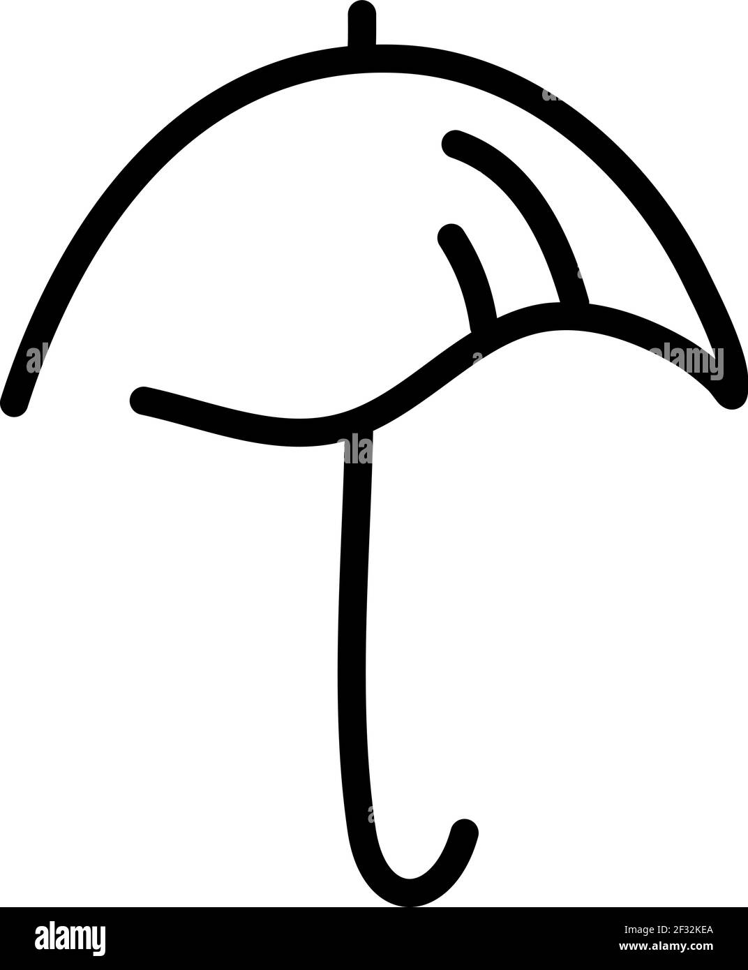 Open umbrella illustration vector hi-res stock photography and images ...