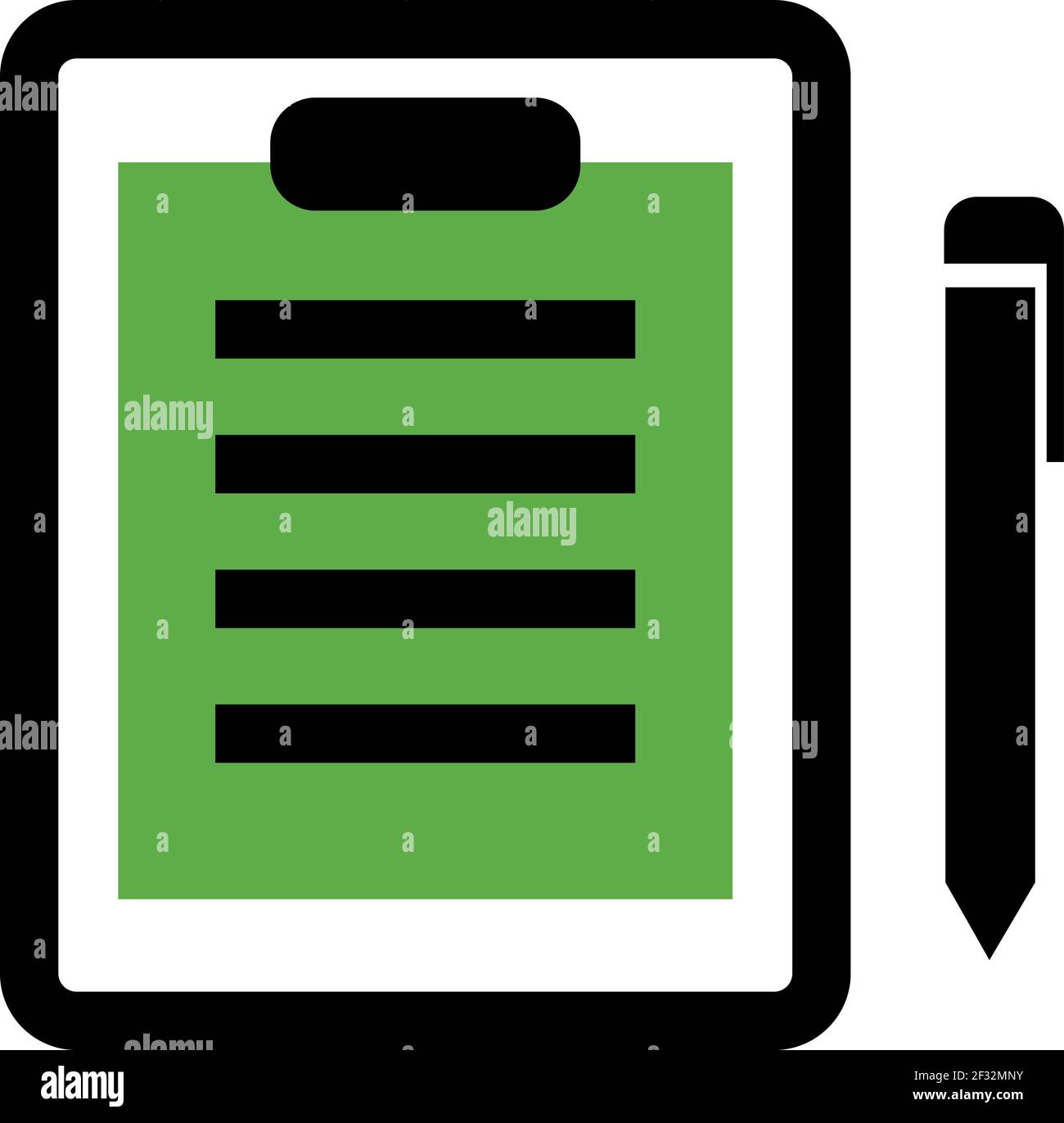 Business document, illustration, vector on a white background Stock ...