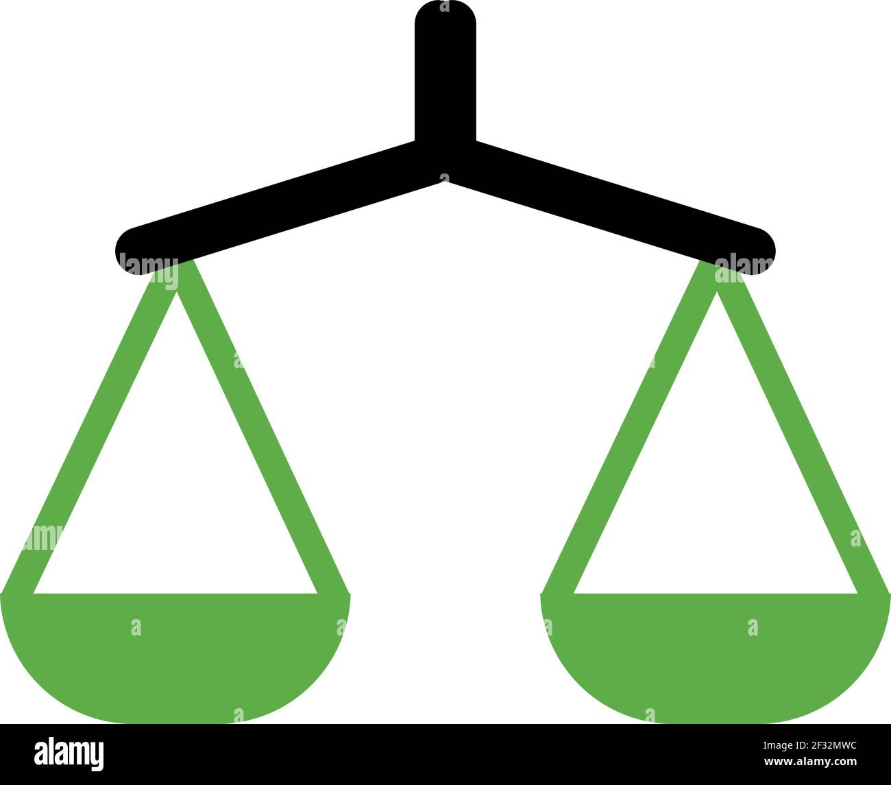 Business scale, illustration, vector on a white background Stock Vector ...