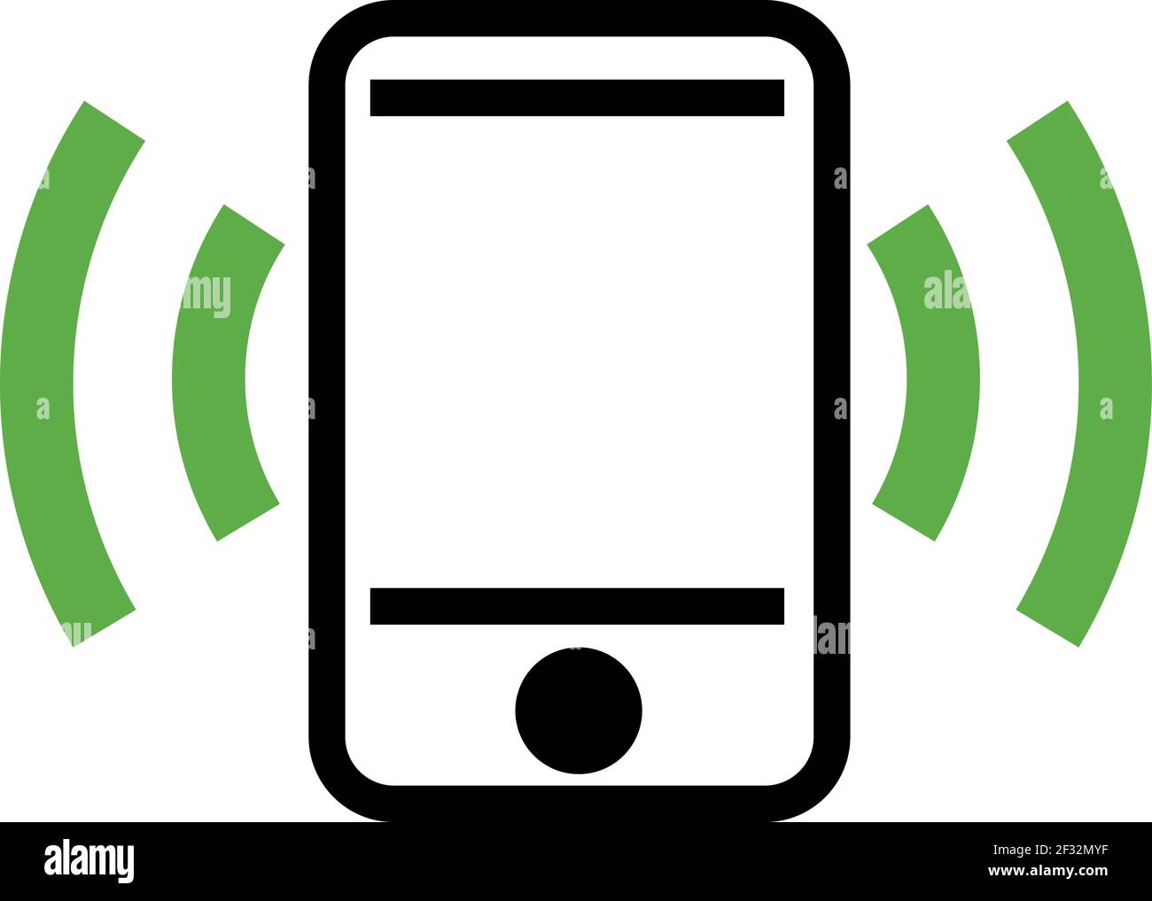 Phone call, illustration, vector on a white background Stock Vector ...