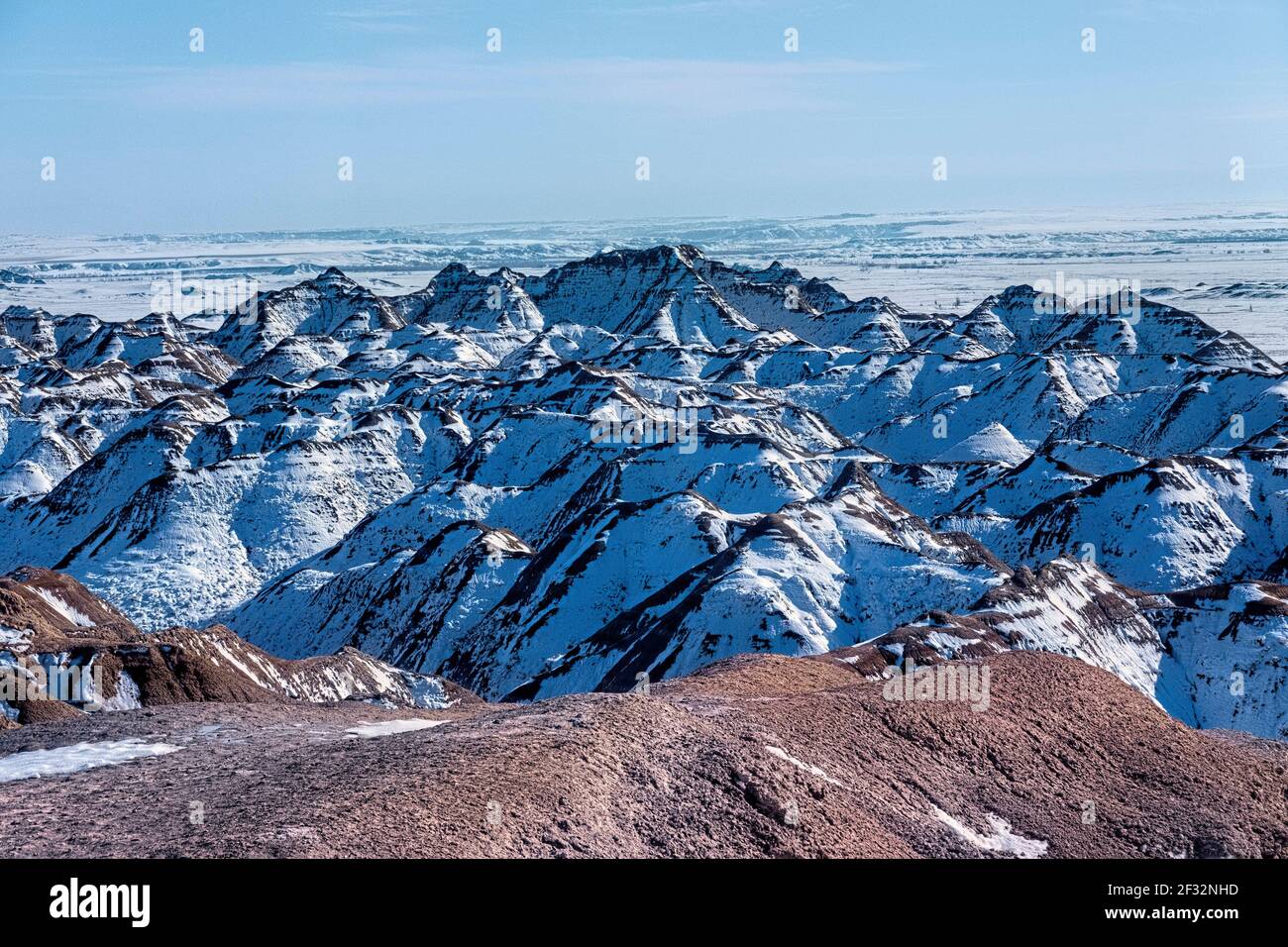 Badlands landscapes hi-res stock photography and images - Alamy