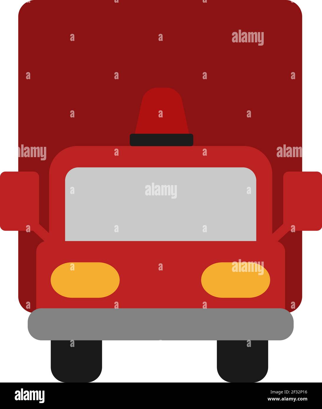 Fire truck ladder on Stock Vector Images - Alamy