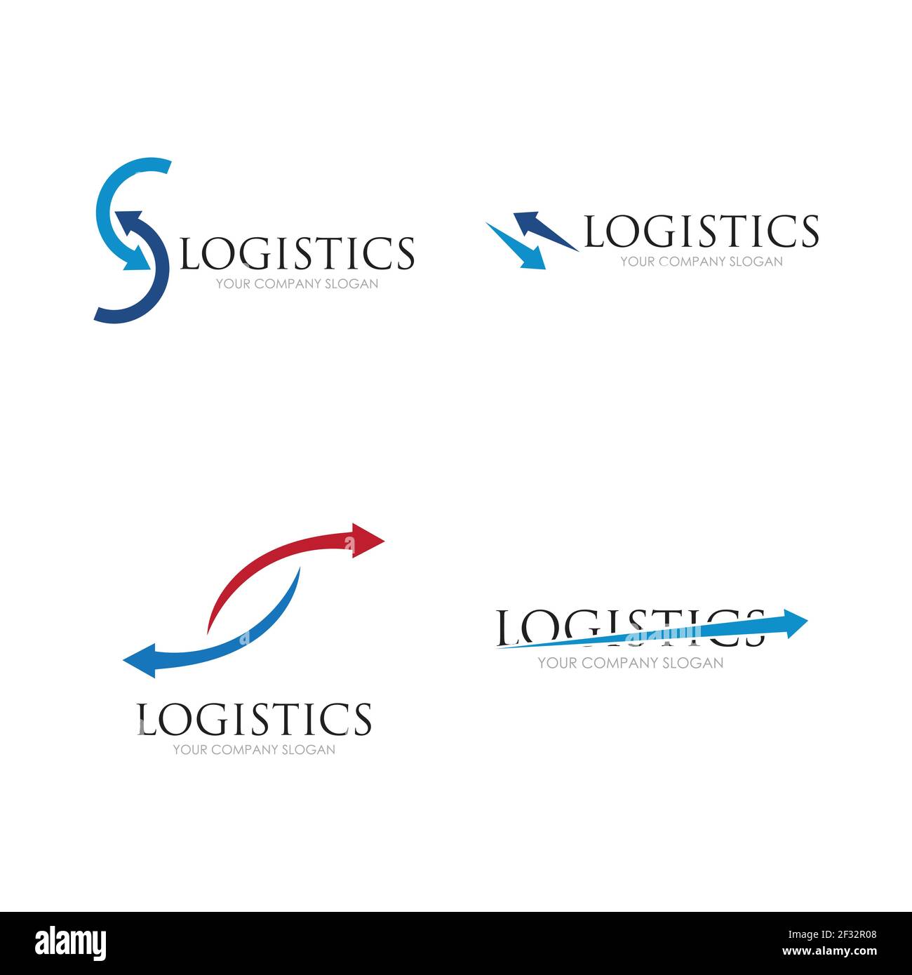 Vector logo template for logistics and delivery company Stock Vector ...