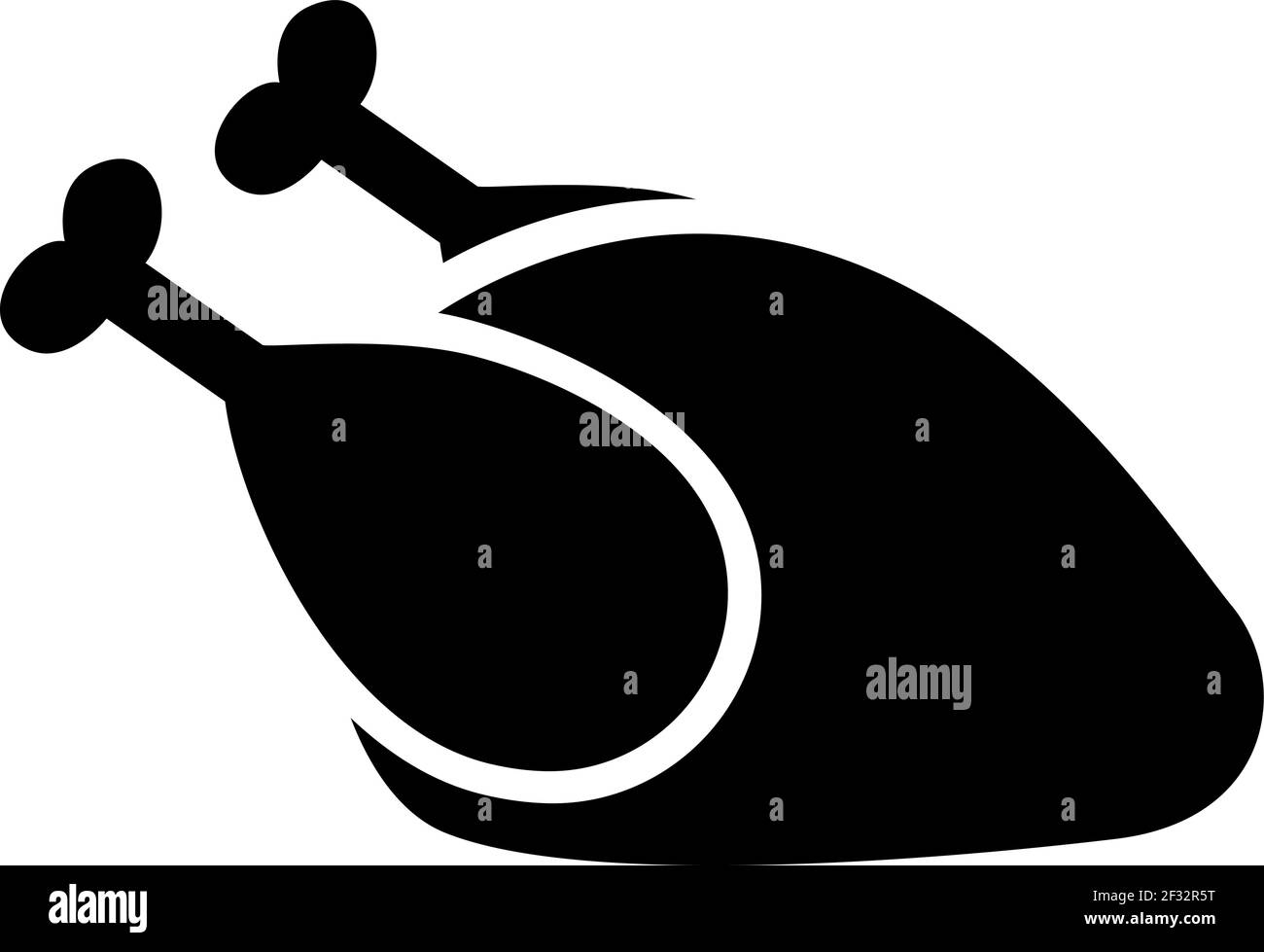 Fried Chicken Silhouette