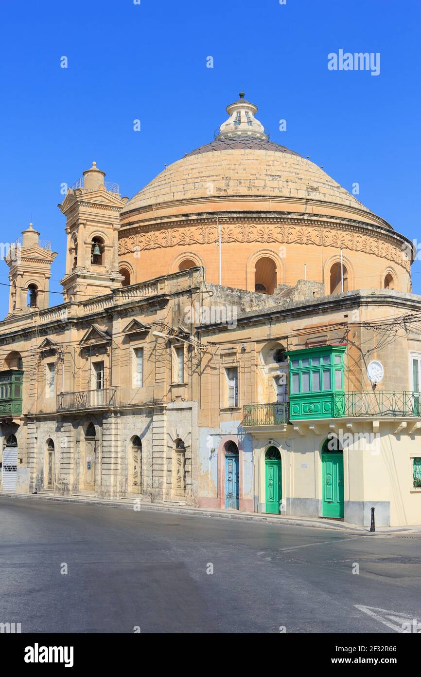 Dome of the neoclassical Roman Catholic Sanctuary Basilica of the Assumption of Our Lady ...