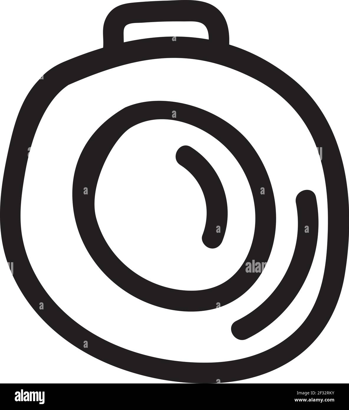 Pocket mirror, illustration, vector on a white background Stock Vector ...