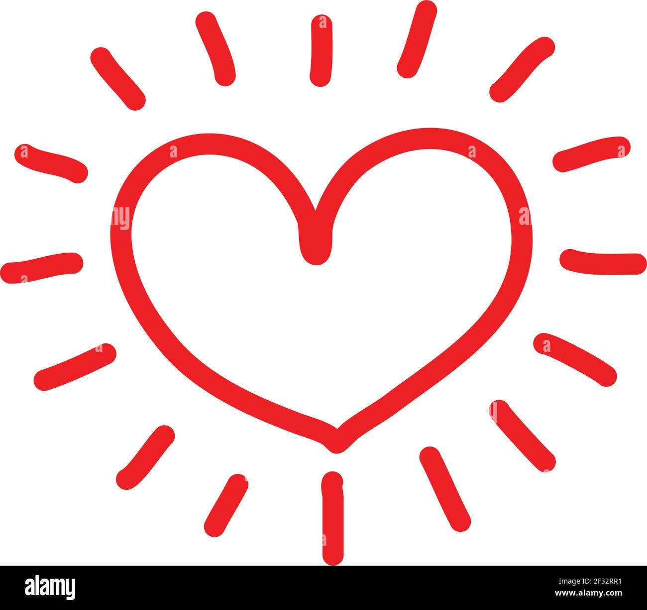 Shiny heart shape hi-res stock photography and images - Alamy