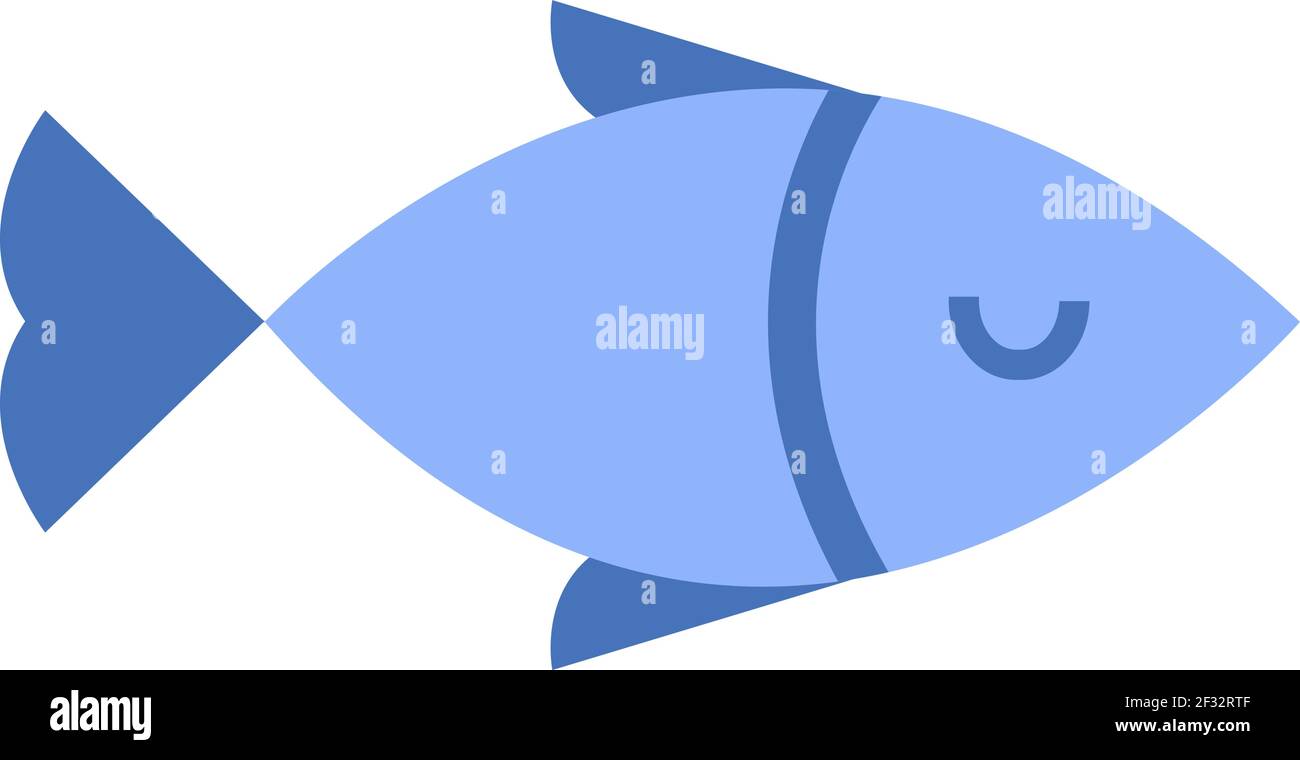 Fresh fish illustration vector Cut Out Stock Images & Pictures - Alamy