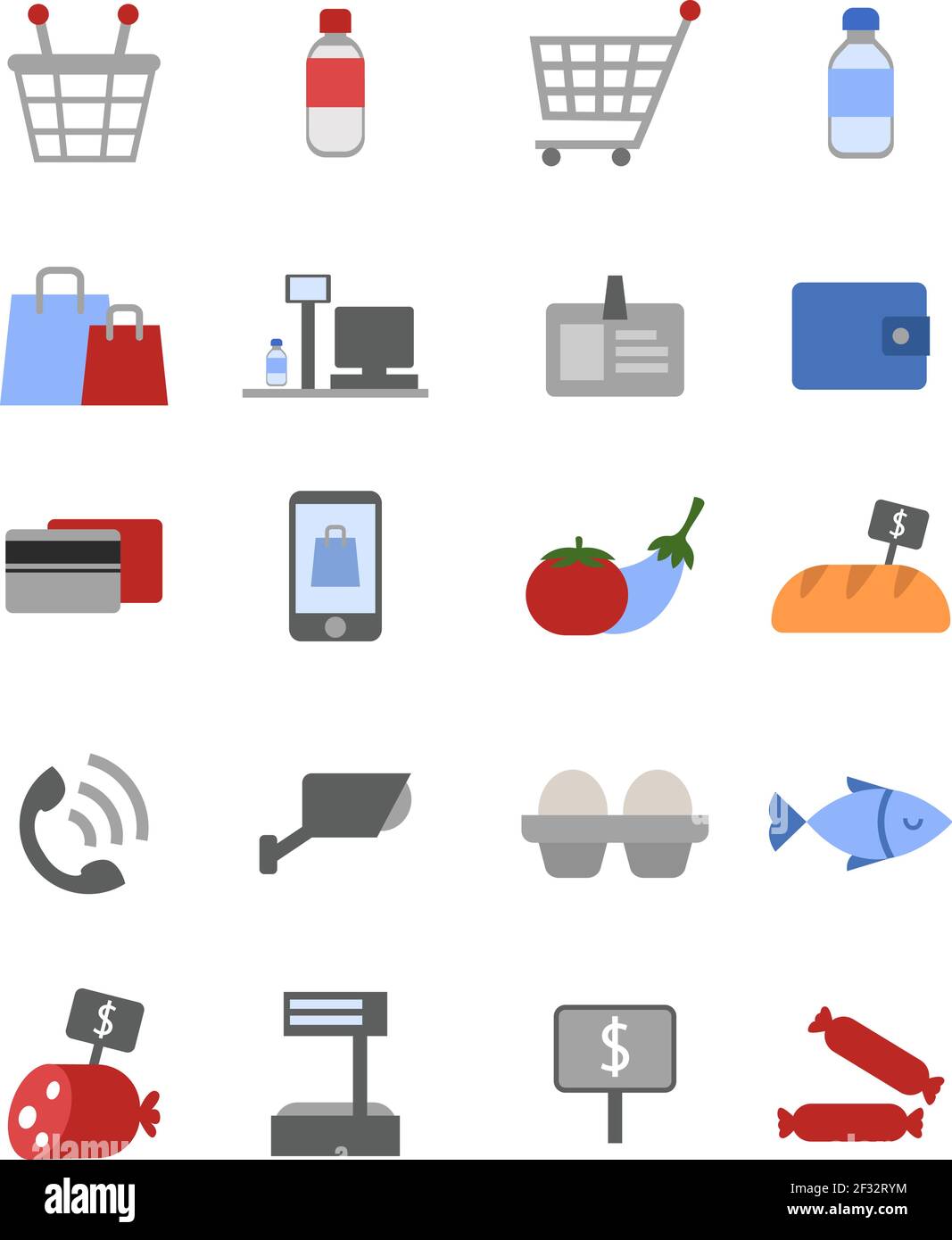 Delivering to a grocery store Stock Vector Images - Alamy