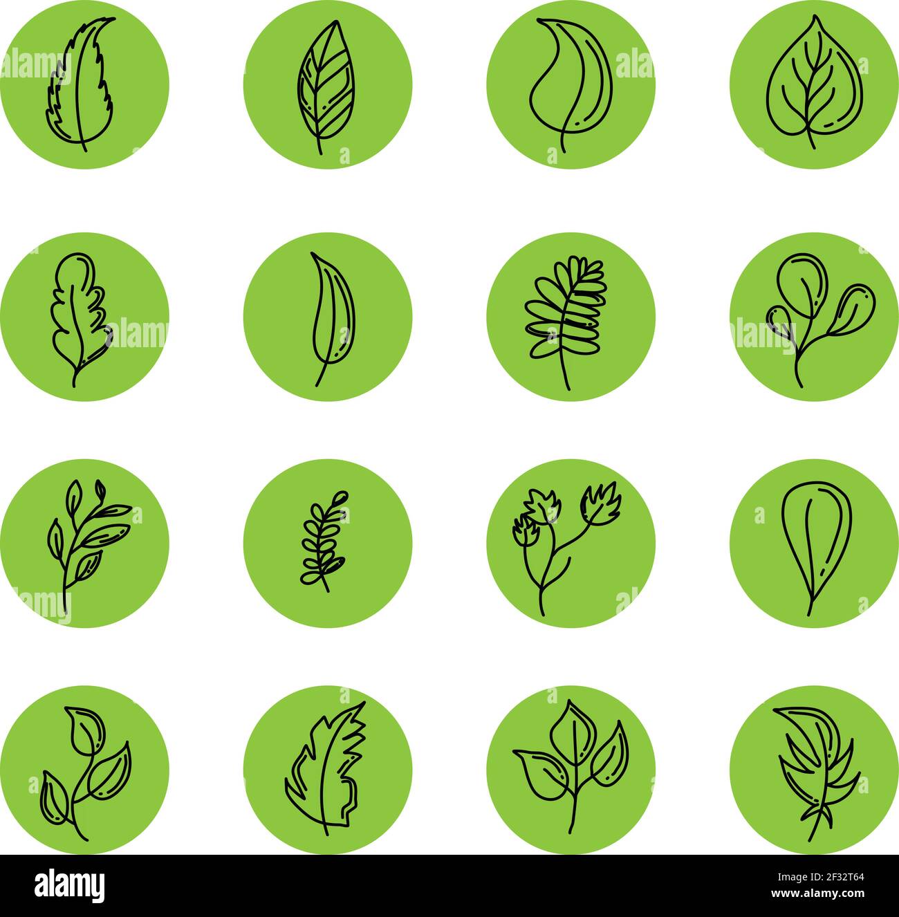 Green leaves vector background texture illustration Stock Vector Images ...