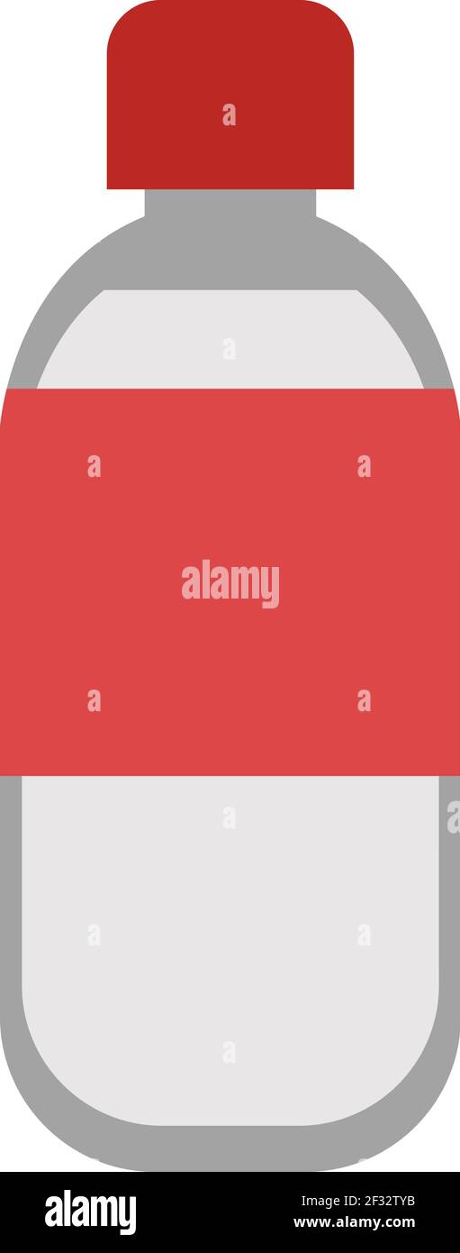 Cartoon milk in bottle Cut Out Stock Images & Pictures - Alamy